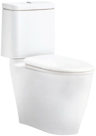 C17027 สุขภัณฑ์ แบบสองชิ้น 3/4.5 ลิตร รุ่น SPACE SOLUTION-4 สีขาว - COTTO