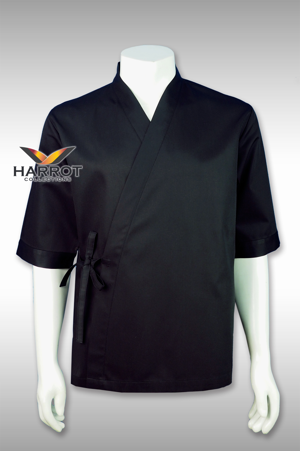 Black Japanese Chef Jacket - harrot