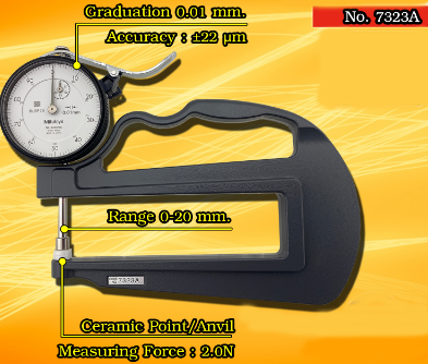 Dial Thickness Gauge - thaimetrology