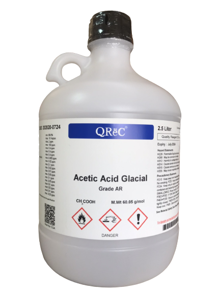 Glacial Acetic Acid Structure