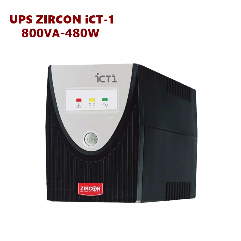 UPS ZIRCON iCT-1 800VA/480W - hiviewproduct