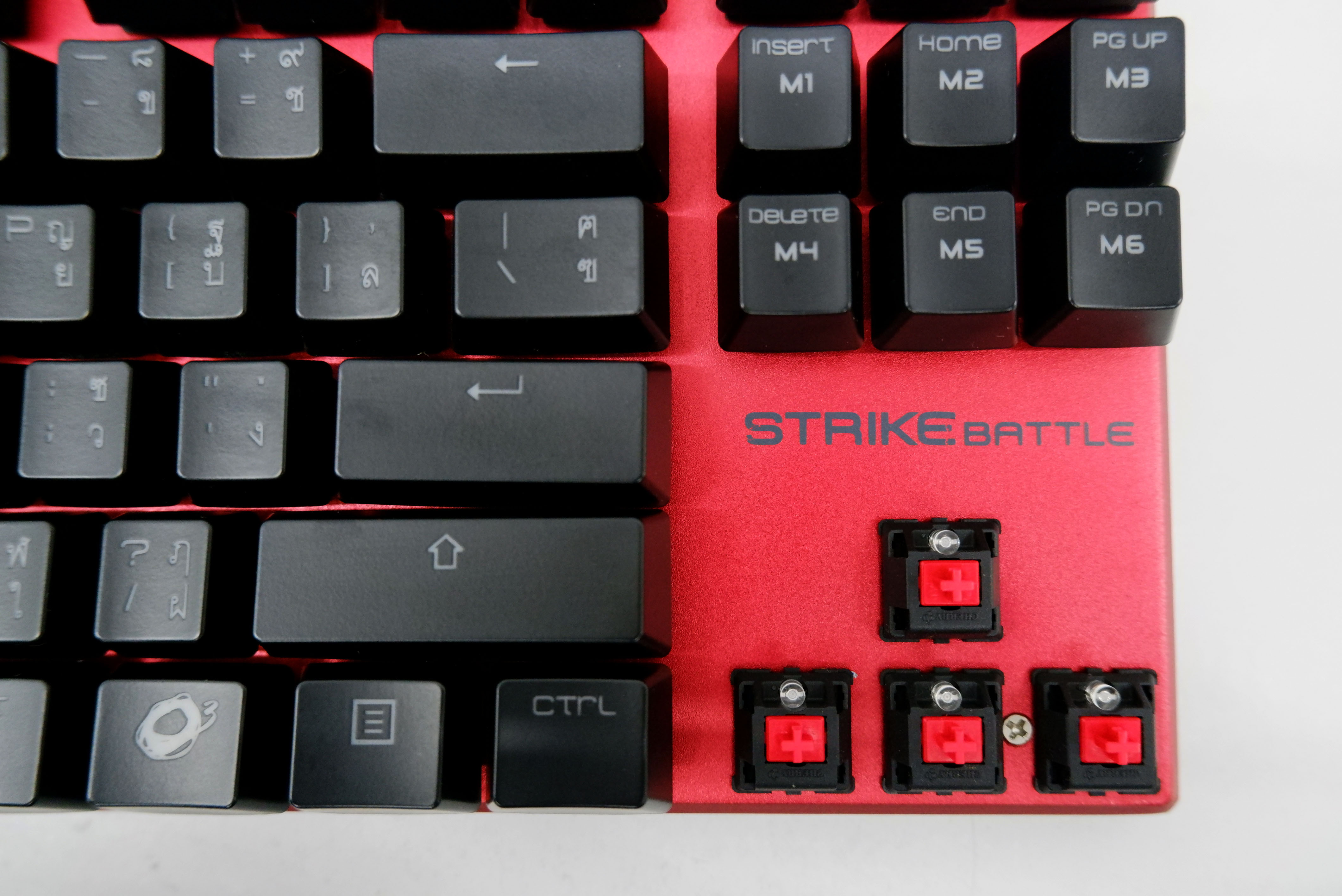KEYBOARD (คีย์บอร์ด) OZONE STRIKE BATTLE MECHANICAL COMPACT GAMING ...