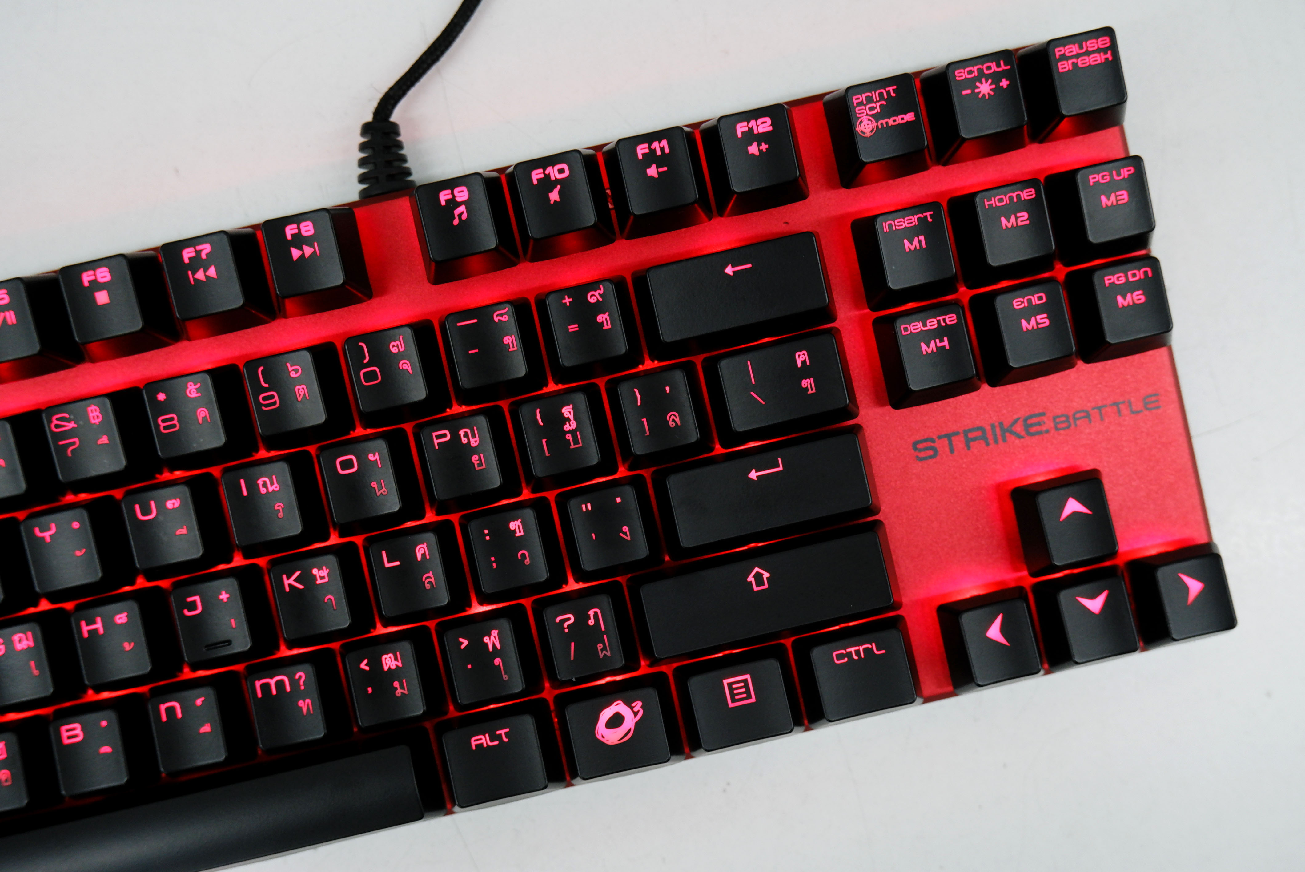 KEYBOARD (คีย์บอร์ด) OZONE STRIKE BATTLE MECHANICAL COMPACT GAMING ...
