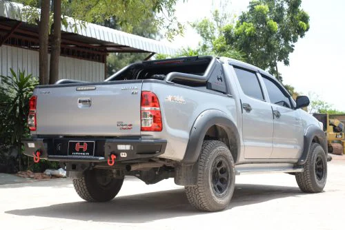 กันชนหลัง HAMER รุ่น M-SERIES REAR BUMPER FOR TOYOTA HILUX VIGO 2012-2015