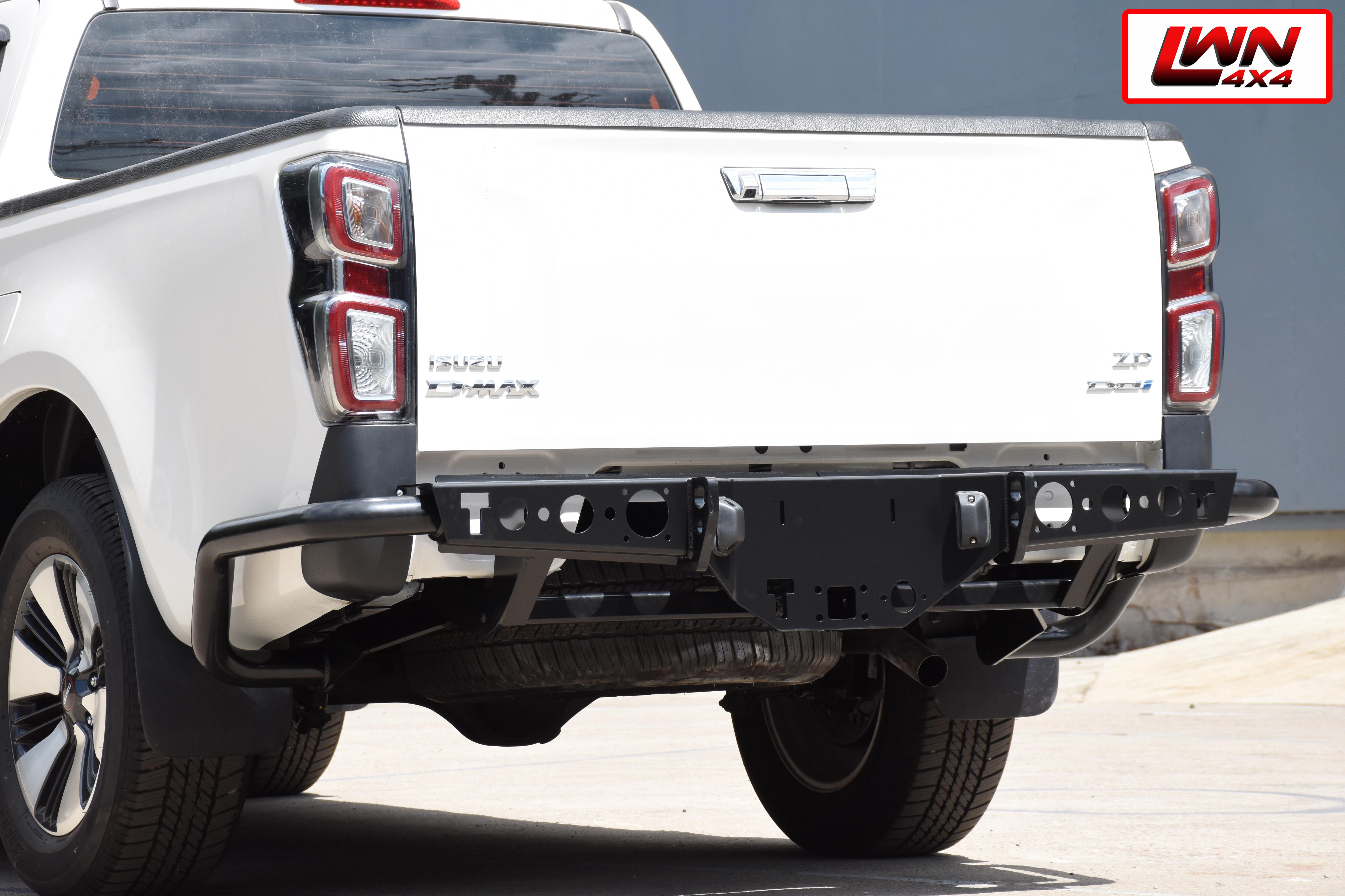 Rear Bumper OFFROAD ISUZU D-MAX 1010 YAK Style Steel bumper - lwn4x4