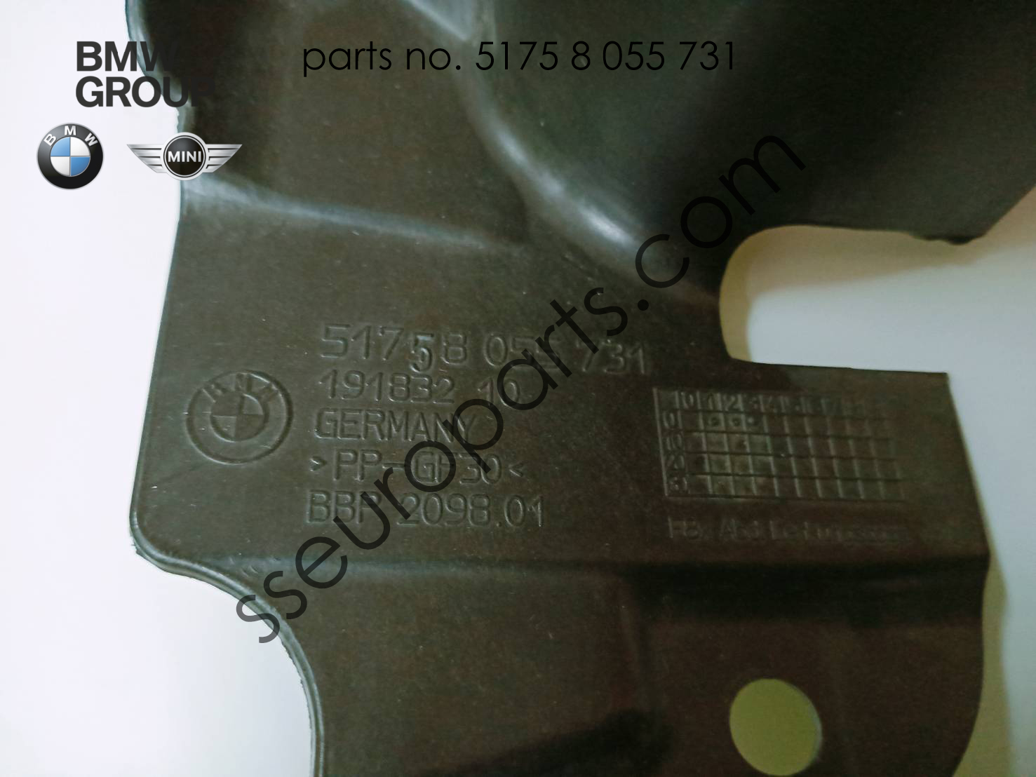 Cover, steering assemblies, front left - Sseuroparts