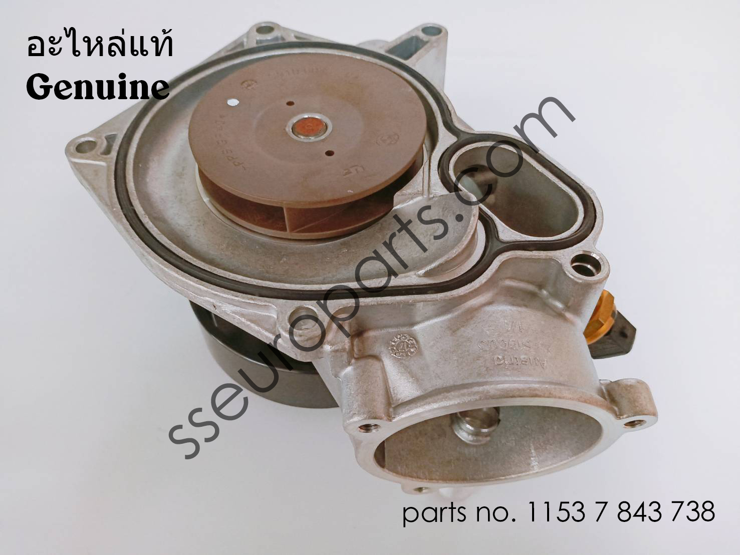 Coolant pump, mechanical Part number: 11537843738 7843738 - Sseuroparts
