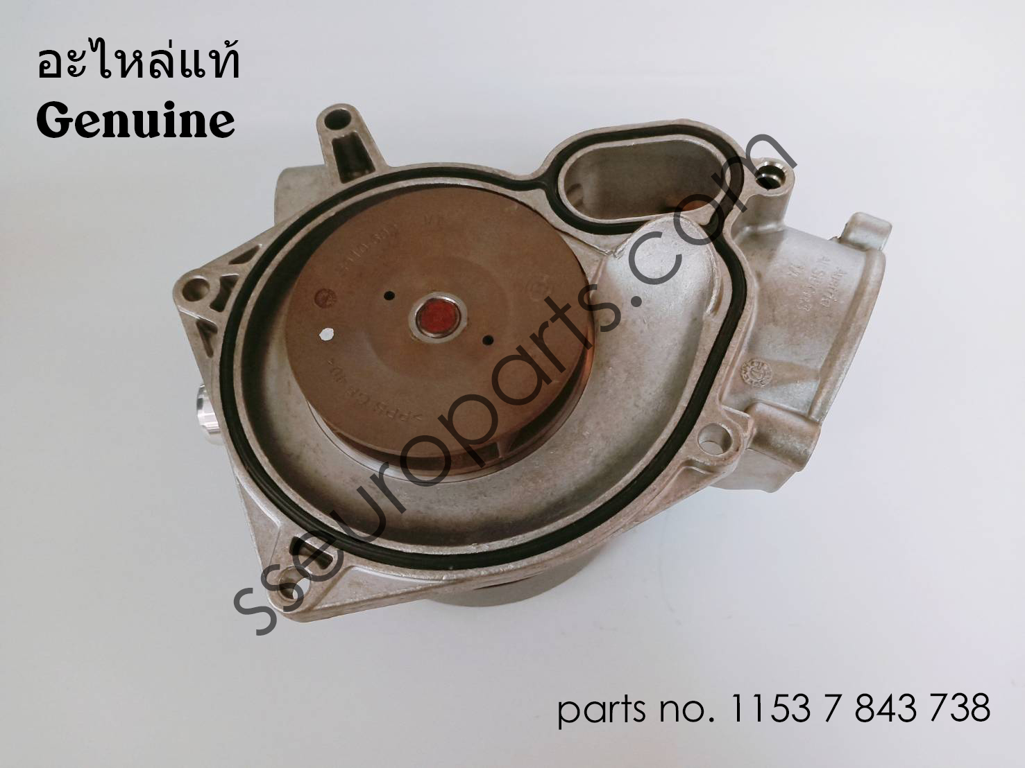 Coolant pump, mechanical Part number: 11537843738 7843738 - Sseuroparts