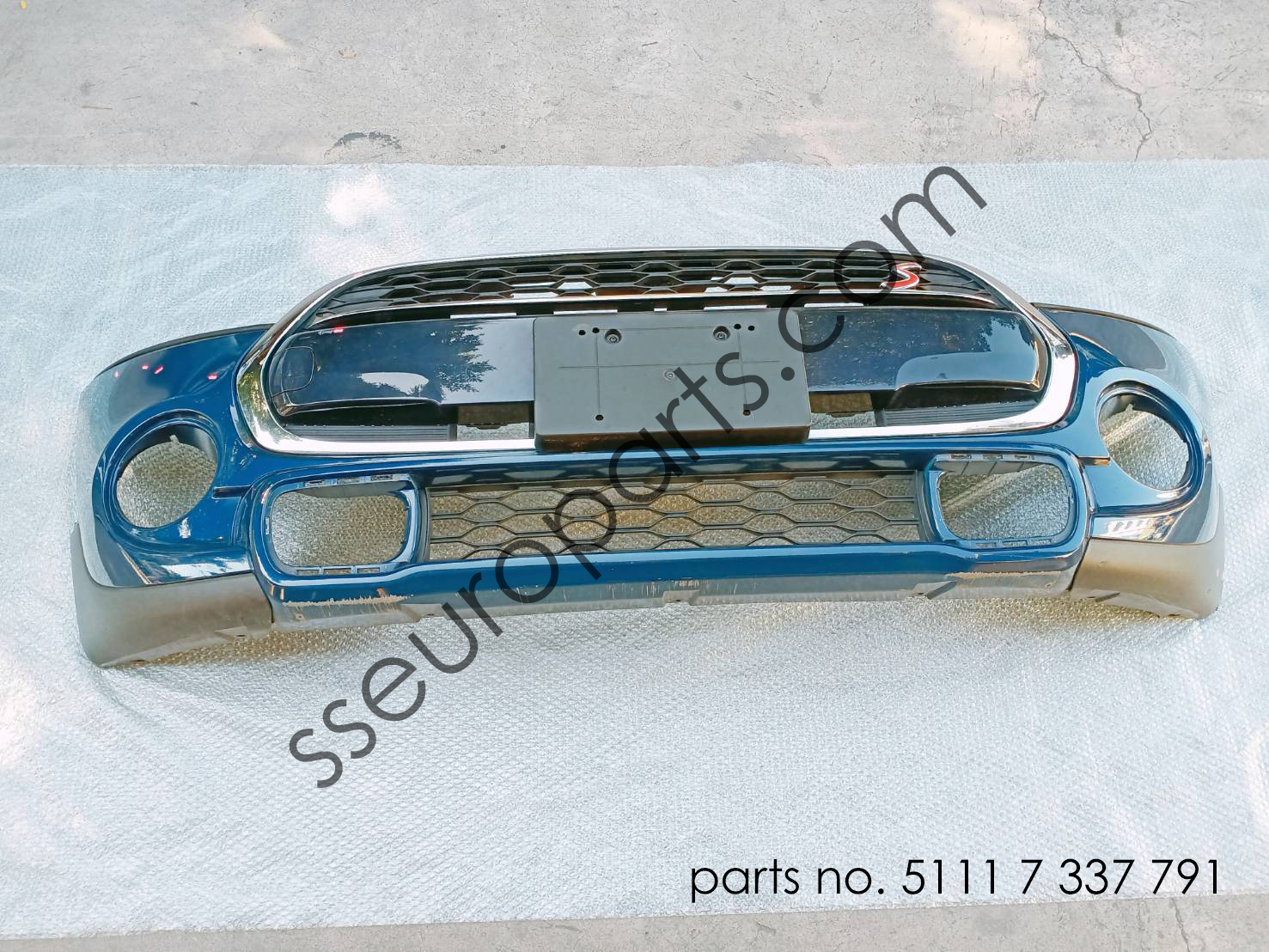 Front bumper complete set 51117337791 7337791 51137300589 7300589 ...