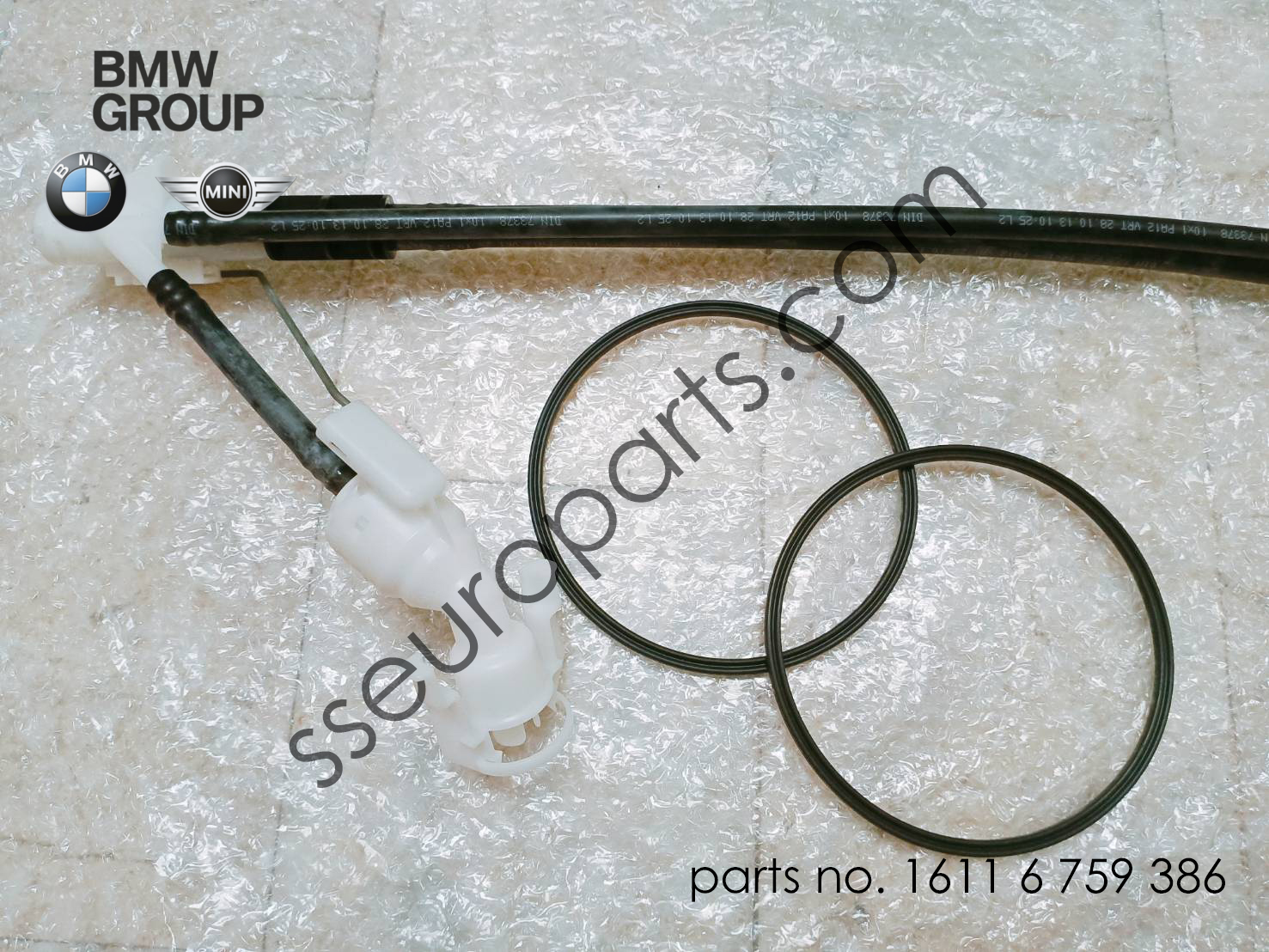 Sucking jet pump with lines 16116759836 6759836 - Sseuroparts