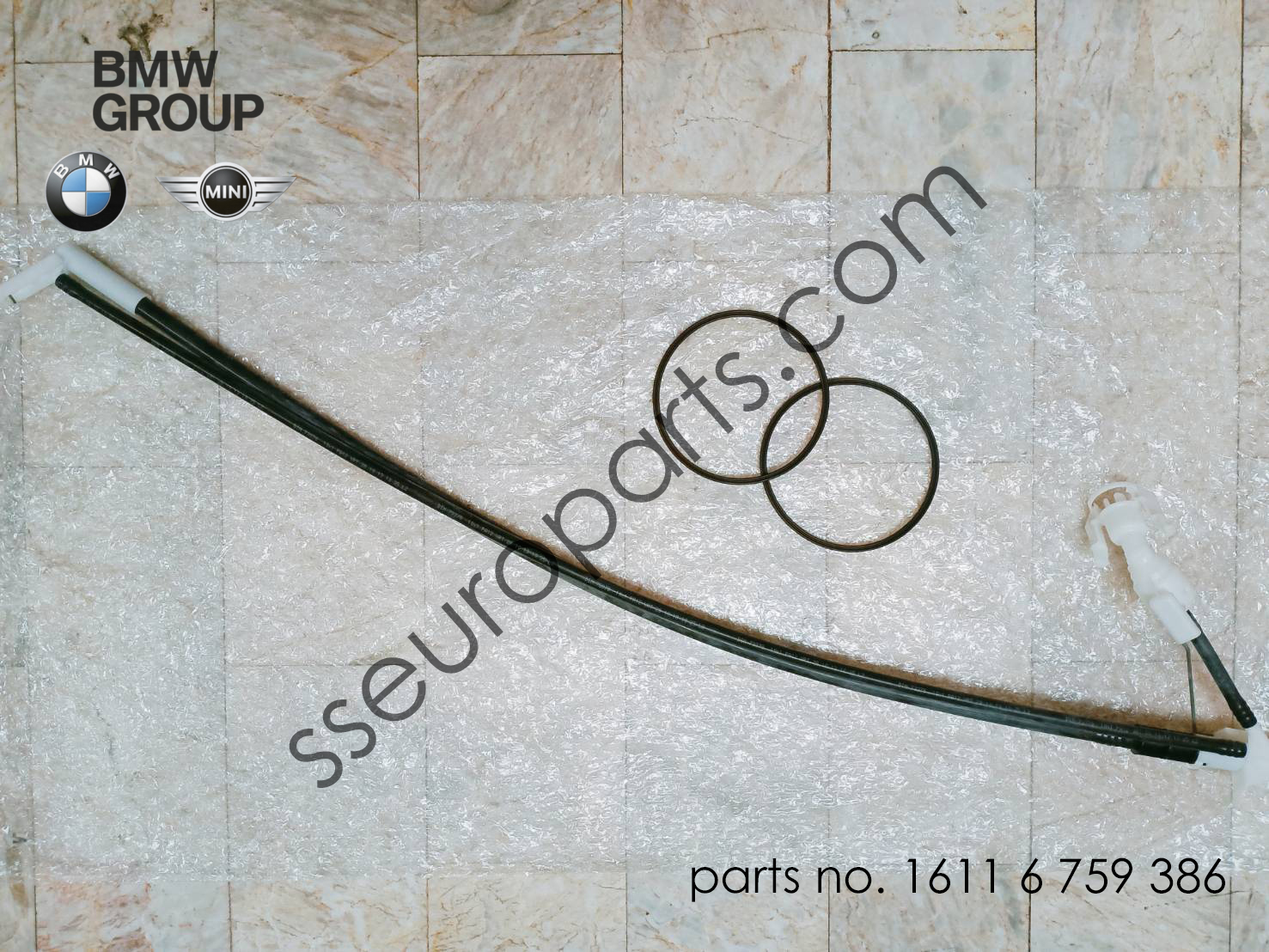 Sucking jet pump with lines 16116759836 6759836 - Sseuroparts