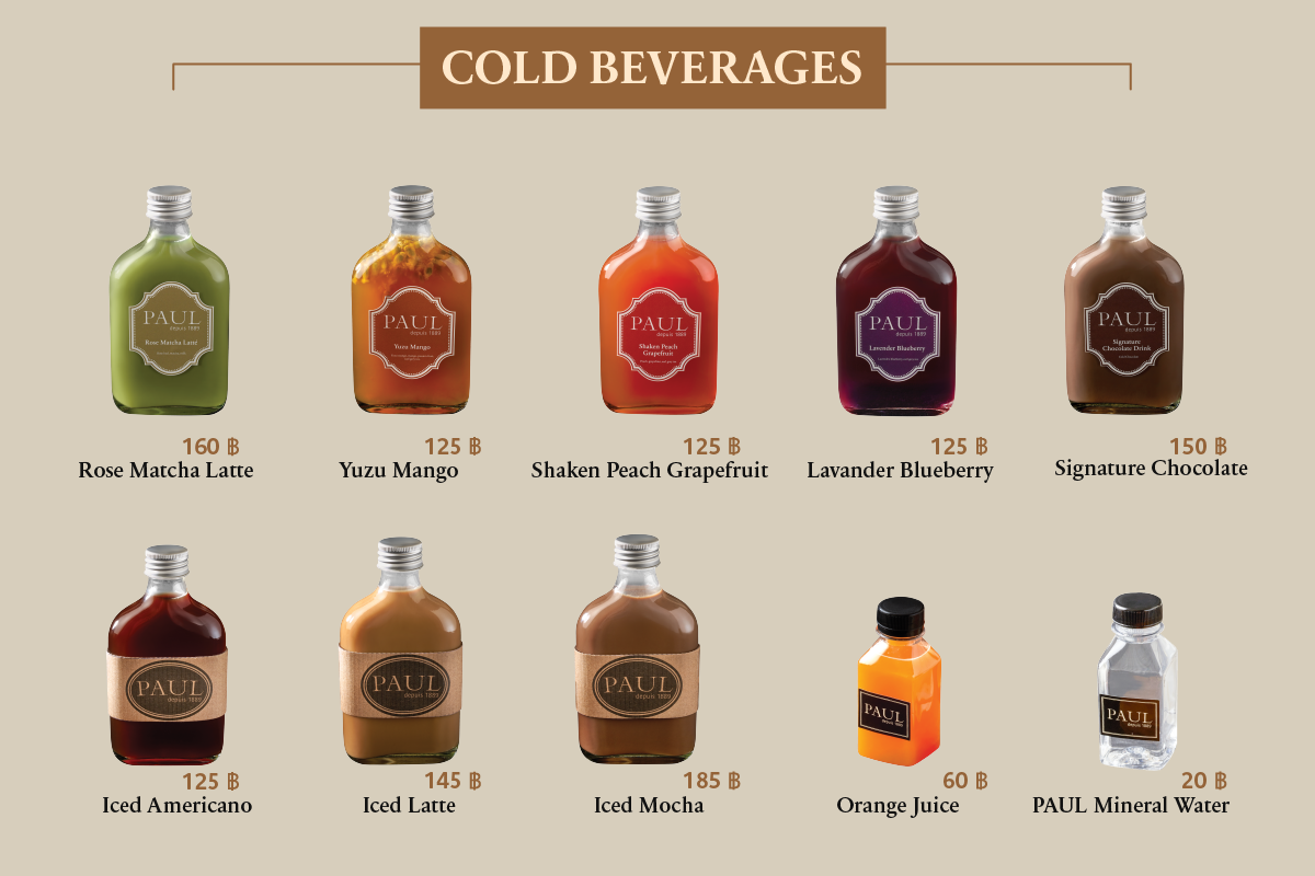 PAUL Catering menu, Snack box, - paulthailand