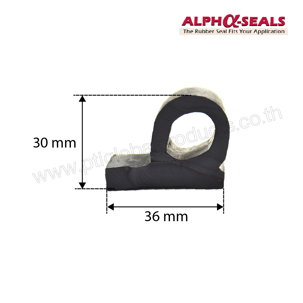 EPDM P-Profile 36x30 Tel: 022577145/0926568846 LINE @: @ptiglobal ...