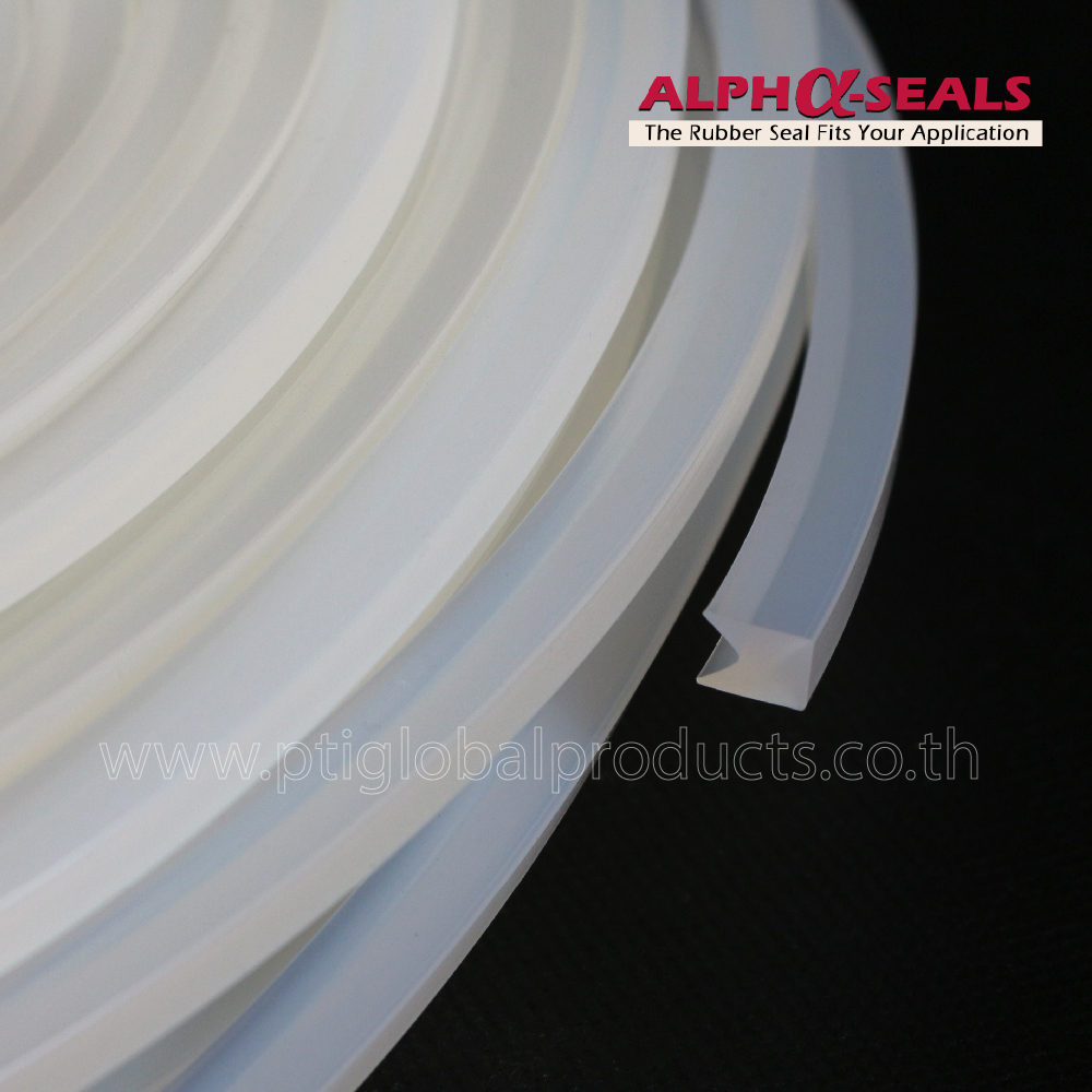 Silicone U-Channels Vacuum seals 6X8 mm.Tel: 09 2656 8846 LINE ...