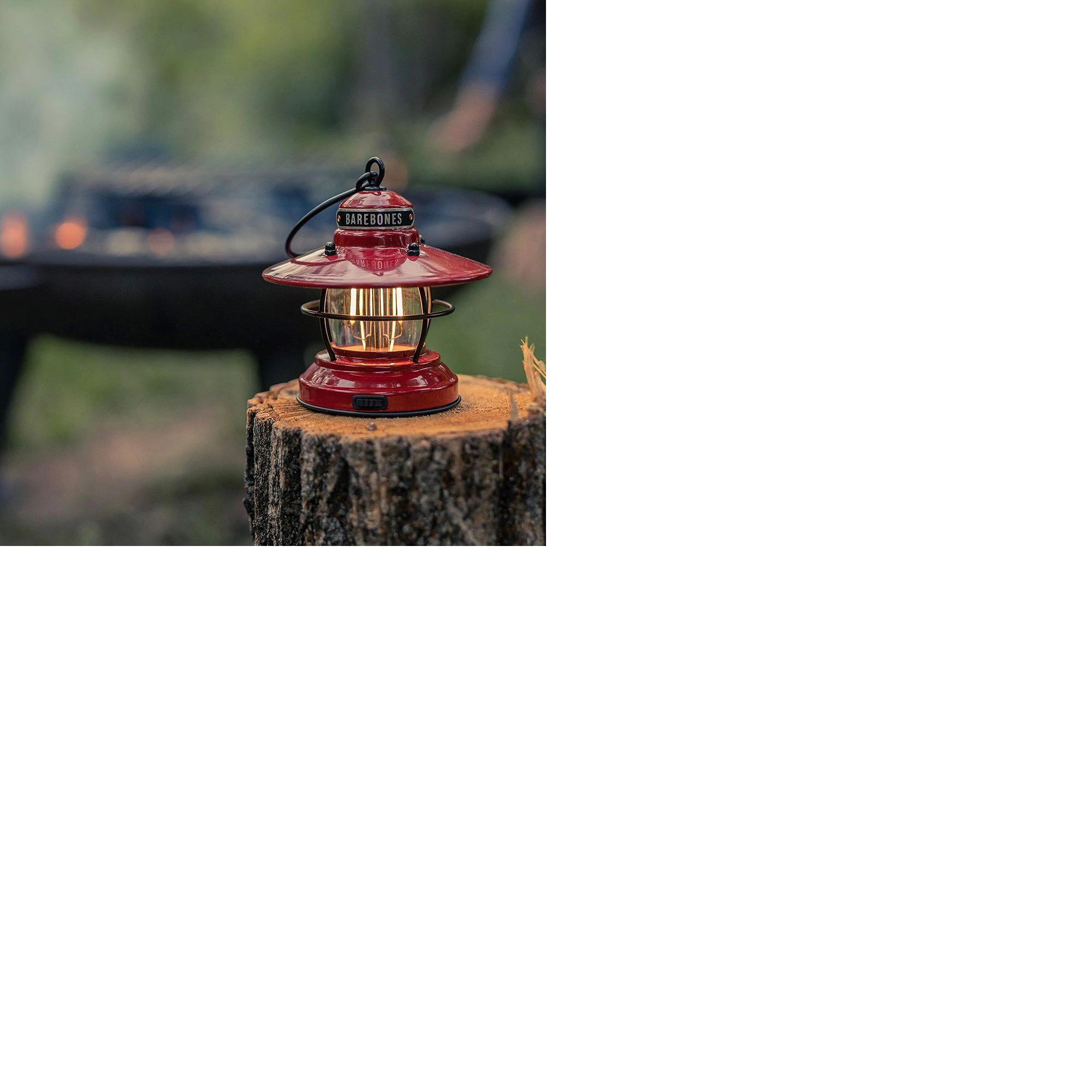 BAREBONES Edison Mini Lantern ( RED ) - outdoorbotanica