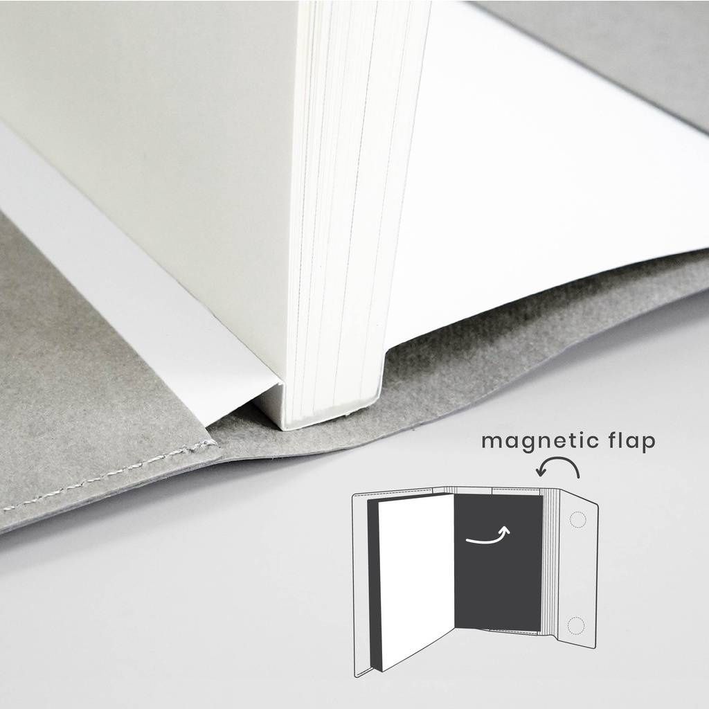 Book Cover : Gray สีเทา / Folio - fathombookspace