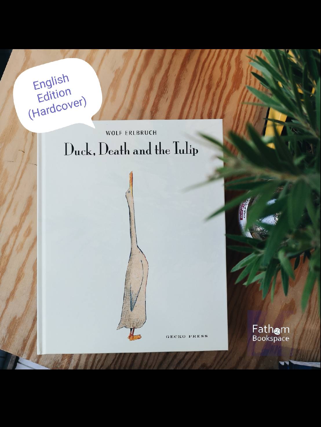 (Eng) Duck, Death and the Tulip Hardcover / Wolf Erlbruch - fathombookspace