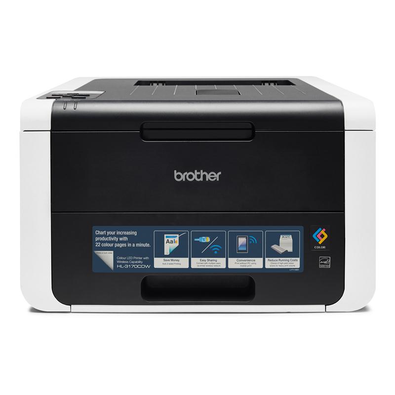 เครื่องพิมพ์ LED Brother HL-3170CDW - printerbkk