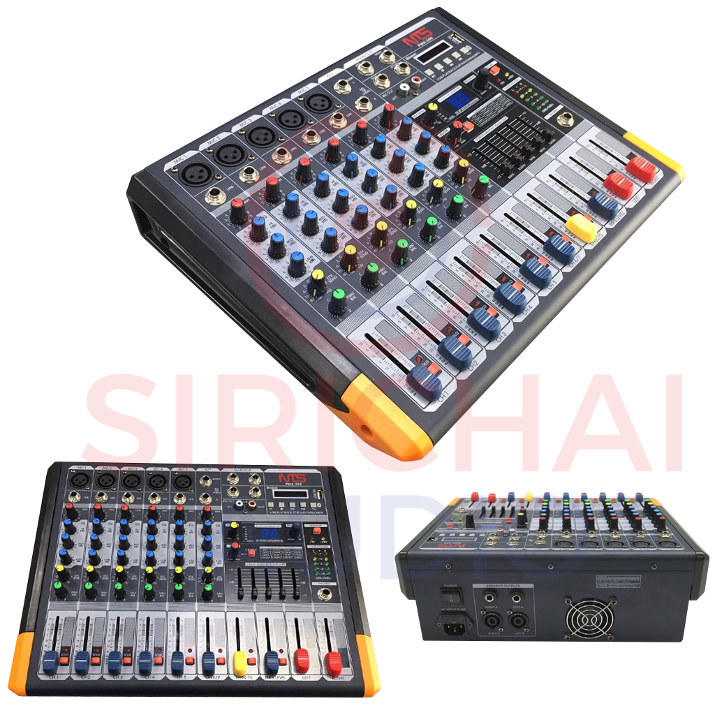 เพาเวอร์มิกเซอร์ NTS รุ่น PMX306 (powermixer) - sirichaiaudio