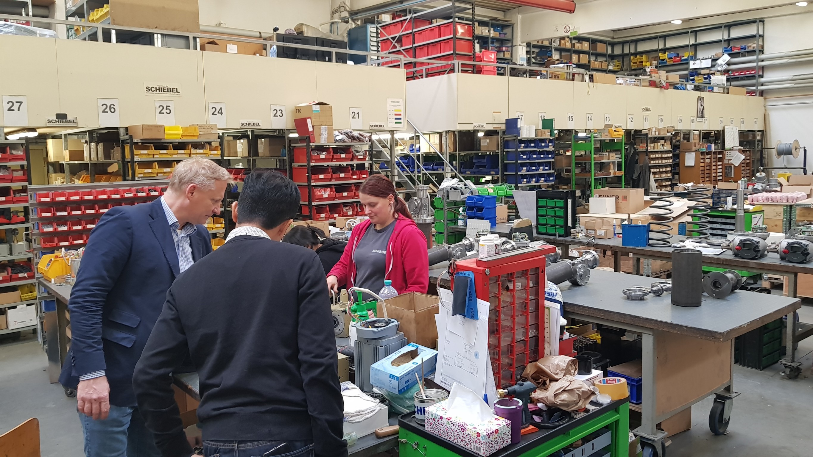 FMC had visit Trip at Schiebel factory Austria - flowmatic-control