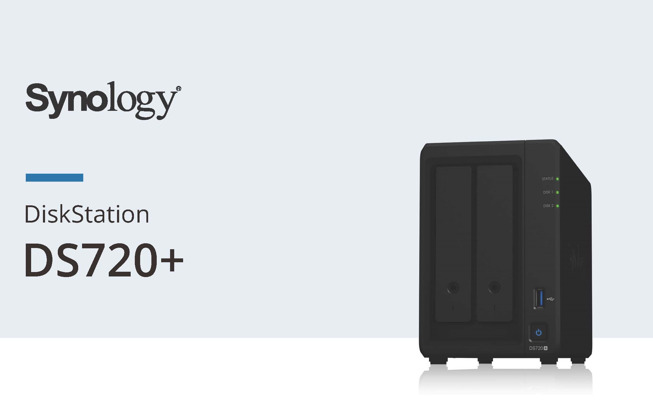 Synology DiskStation DS720 Quad Core 2.0 GHz - aimgroup