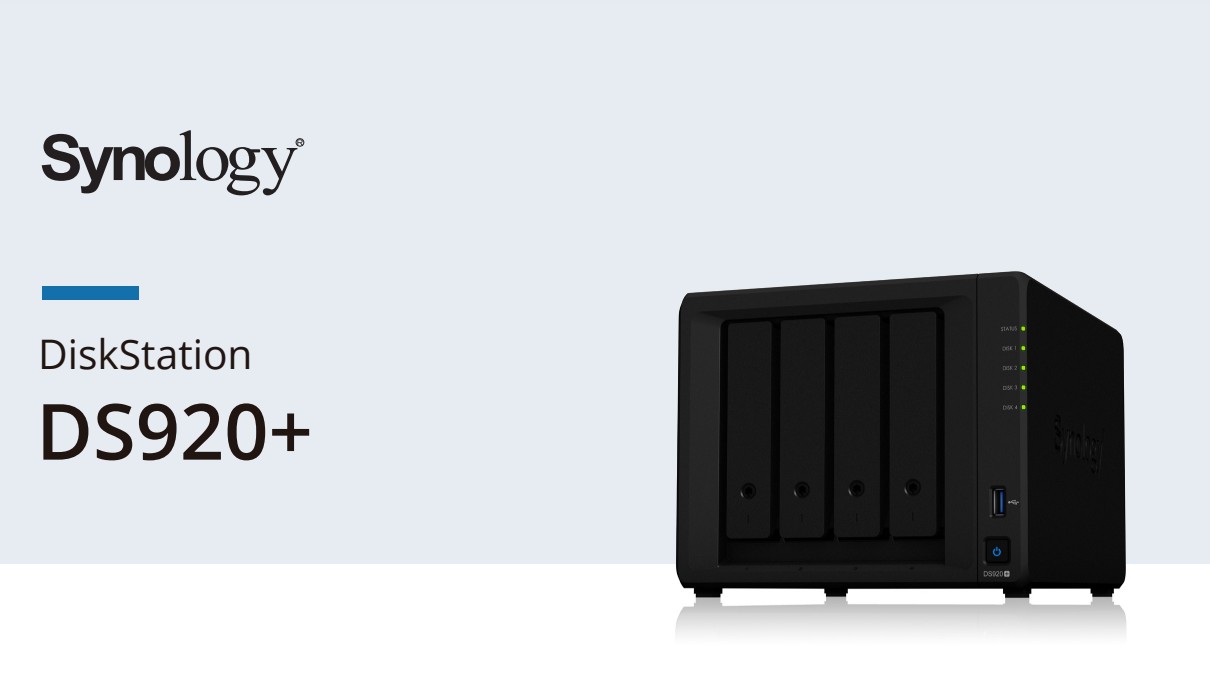 DS920+ Synology DiskStation DS920+ เป็นโซลูชันที่เก็บข้อมูล - aimgroup