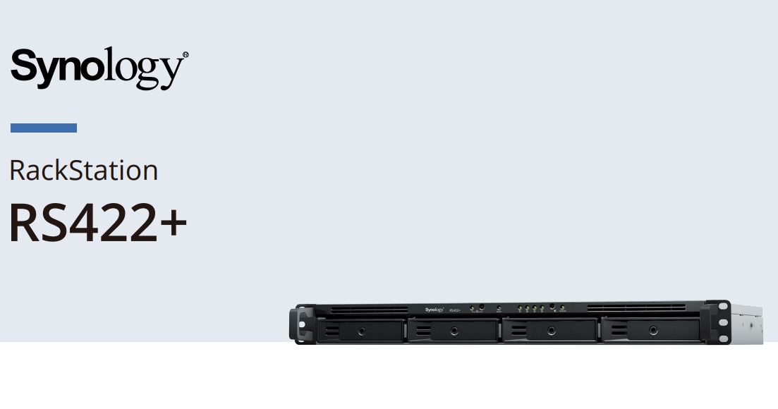 RS422+ Synology DiskStation เป็นโซลูชันแบบออล-อิน-วัน - aimgroup