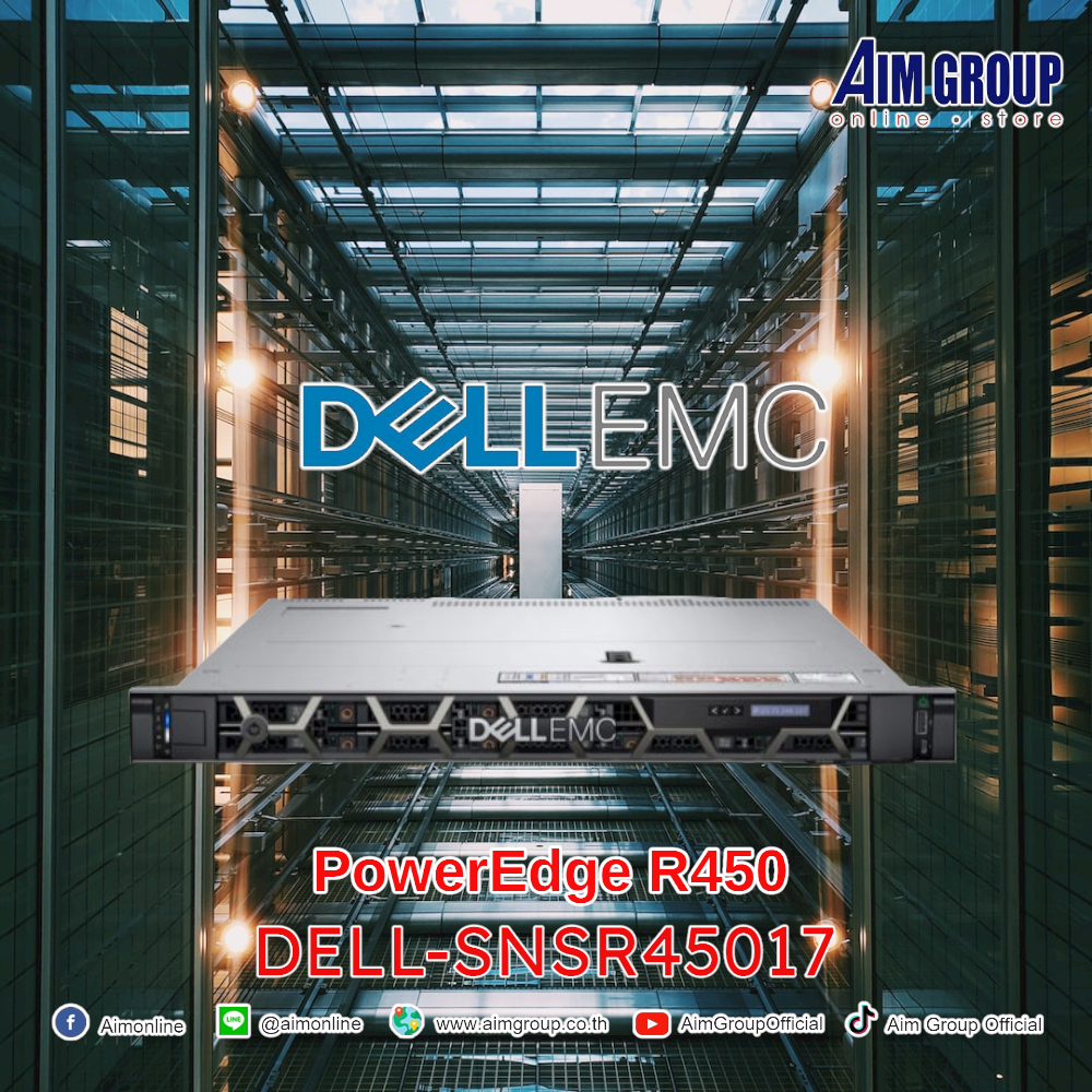 Server Dell PowerEdge R450 DELL-SNSR45017 - aimgroup