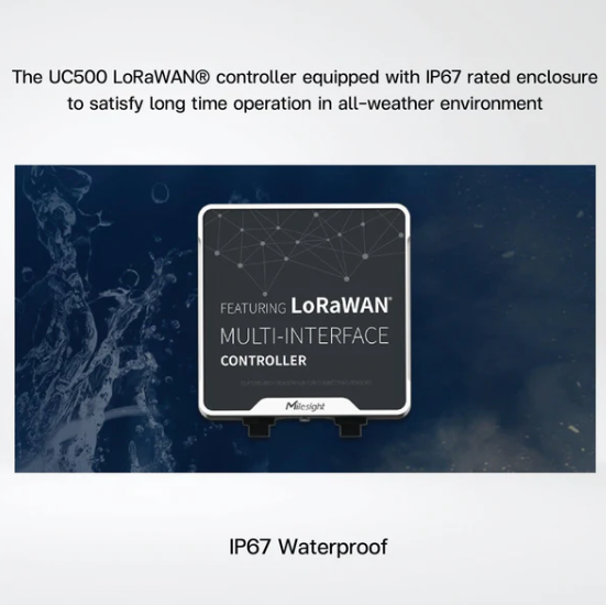 UC502 Wireless LoRaWAN Controller/ Battery Powered - aimgroup