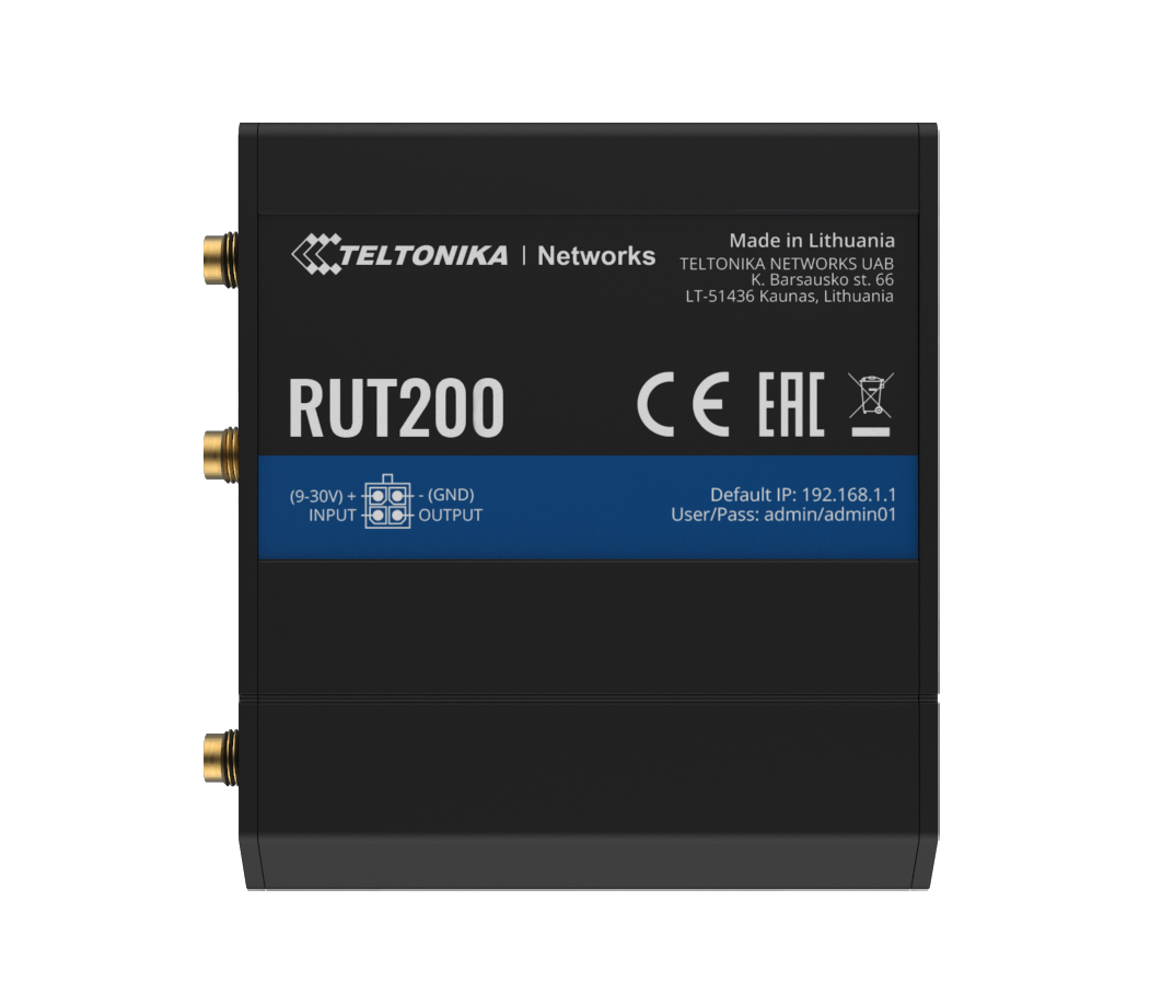 RUT200 Industrial Cellular Router LTE 4G - aimgroup