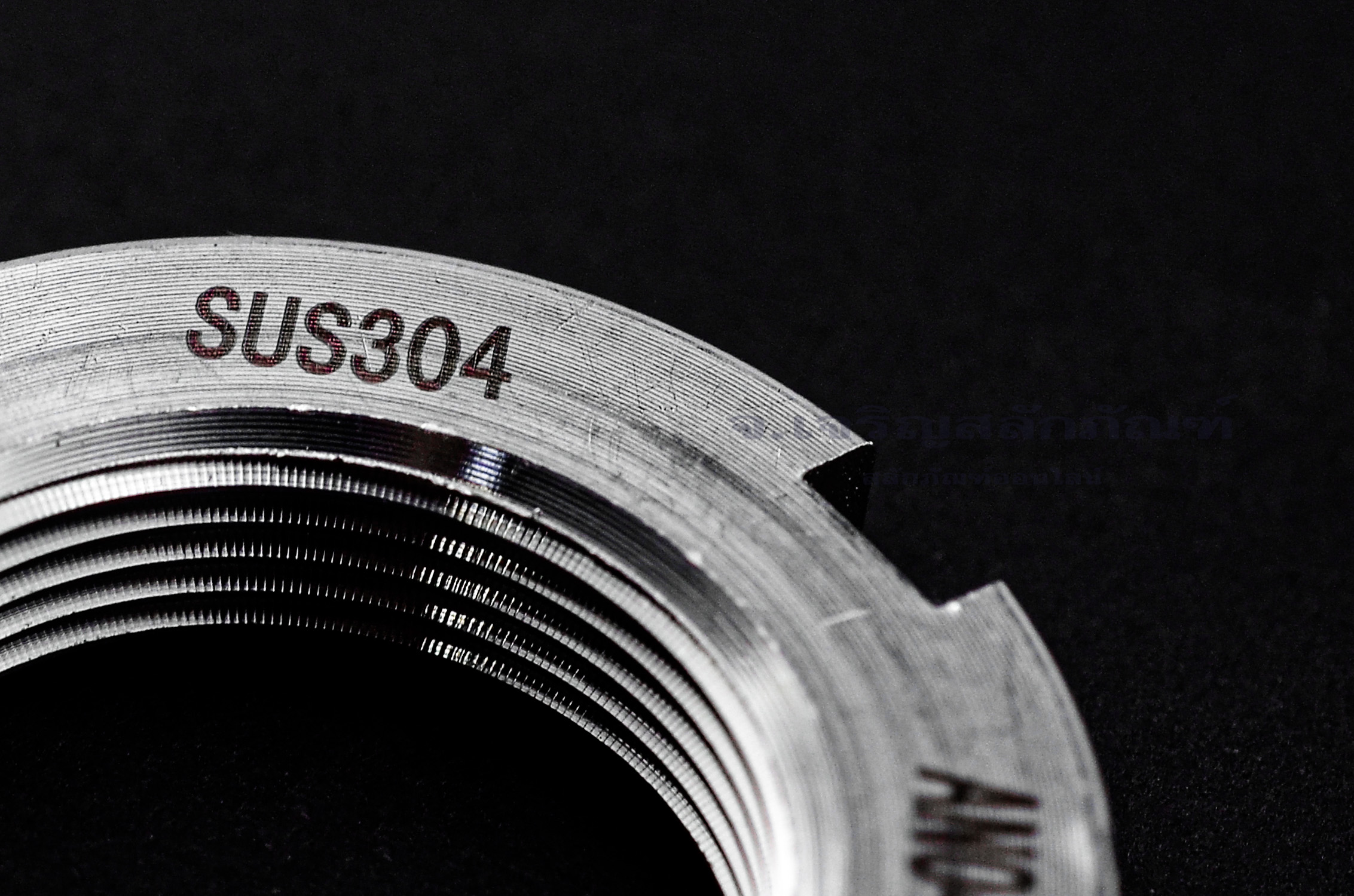 หัวน็อตล็อคสแตนเลส KM4 (M20x1.0) KM Locking Nut