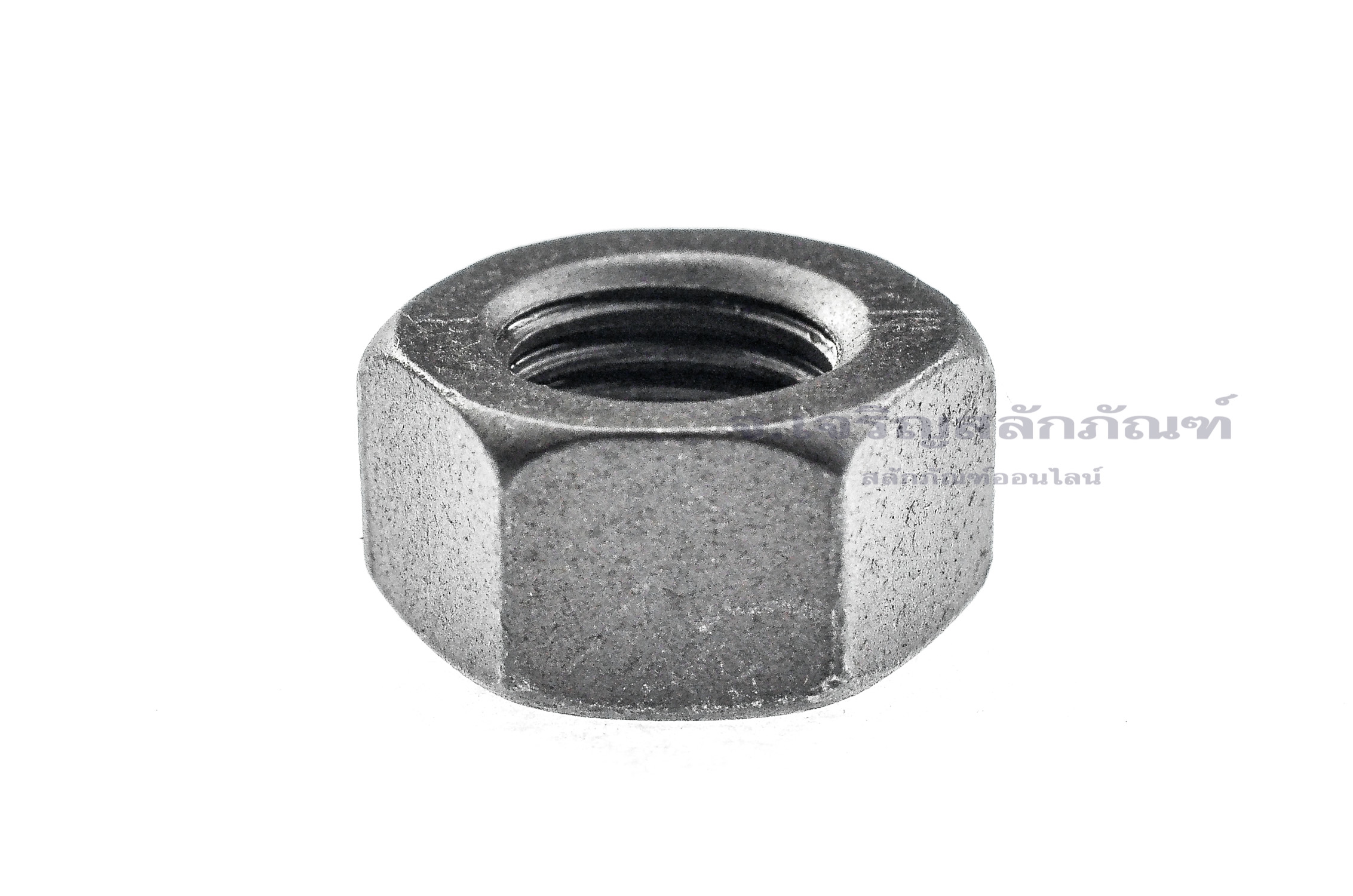 หัวน็อตดำ Hex Nut 7/16" เกลียว 20 - UNF (หัวน็อตเบอร์ 18) - jspstore