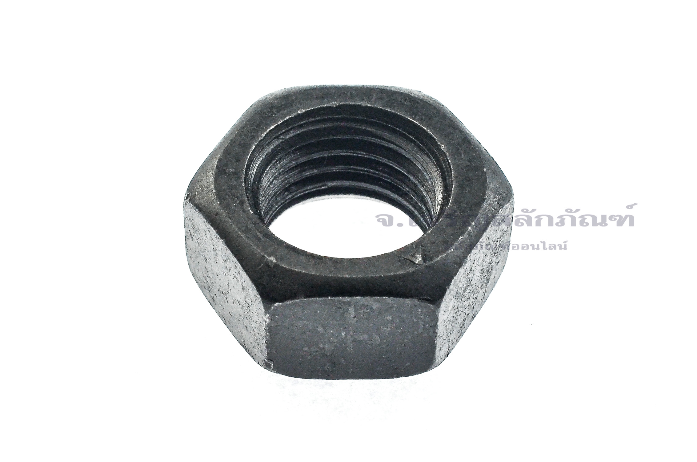หัวน็อตดำ Hex Nut M20x2.5 (หัวน็อตเบอร์ 30) - jspstore