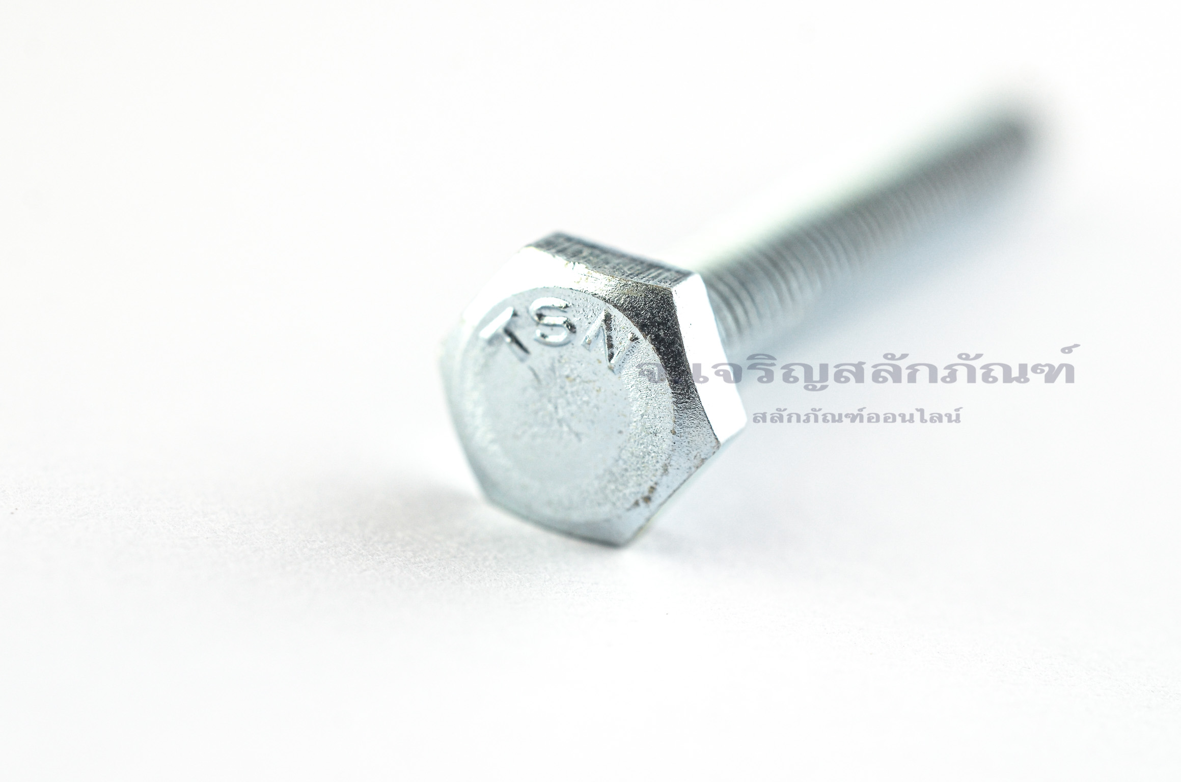 น็อตหัวเหลี่ยมขาว M6x35 - jspstore