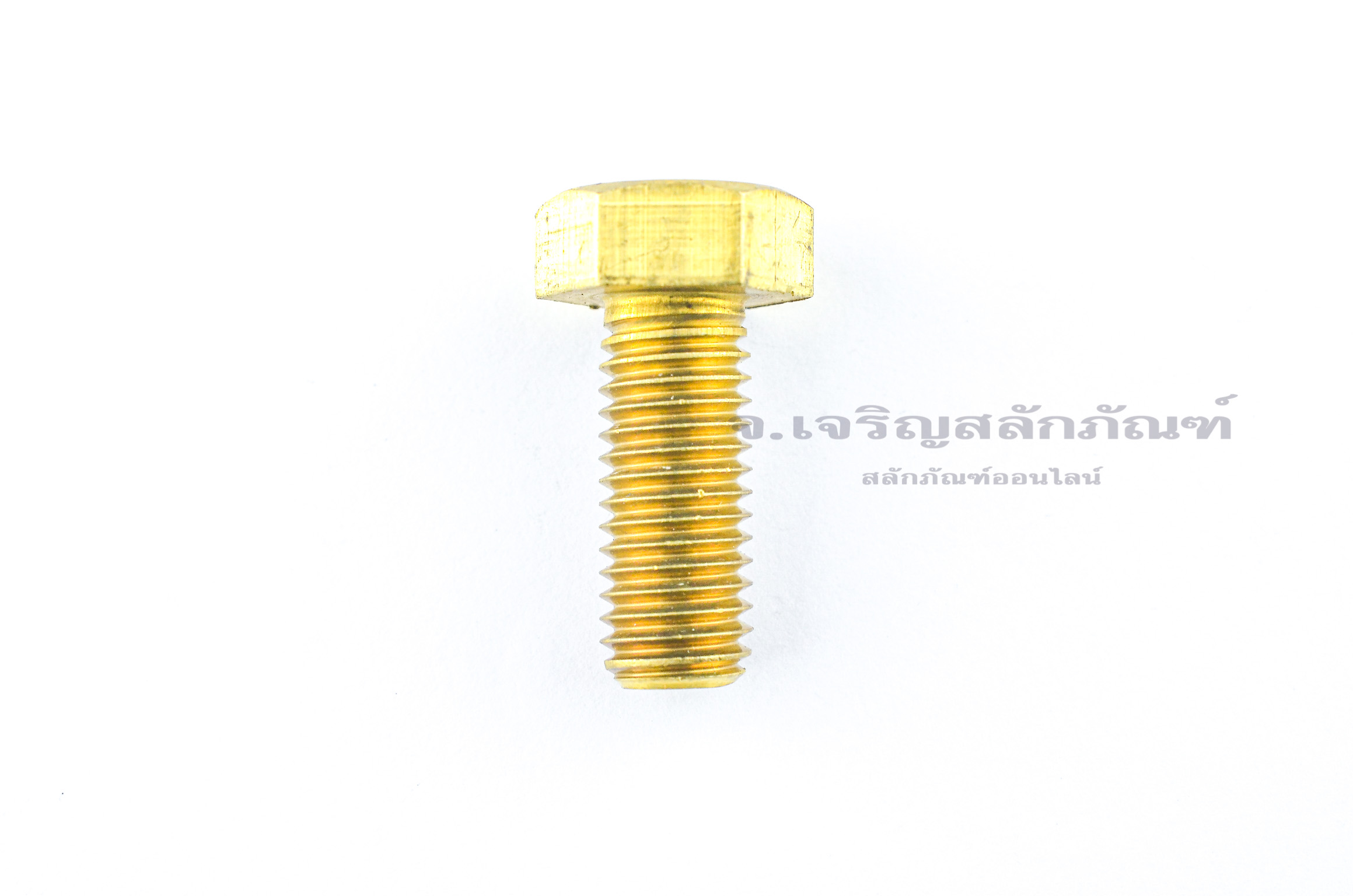 น็อตทองเหลืองหัวเหลี่ยม M12x30 - jspstore