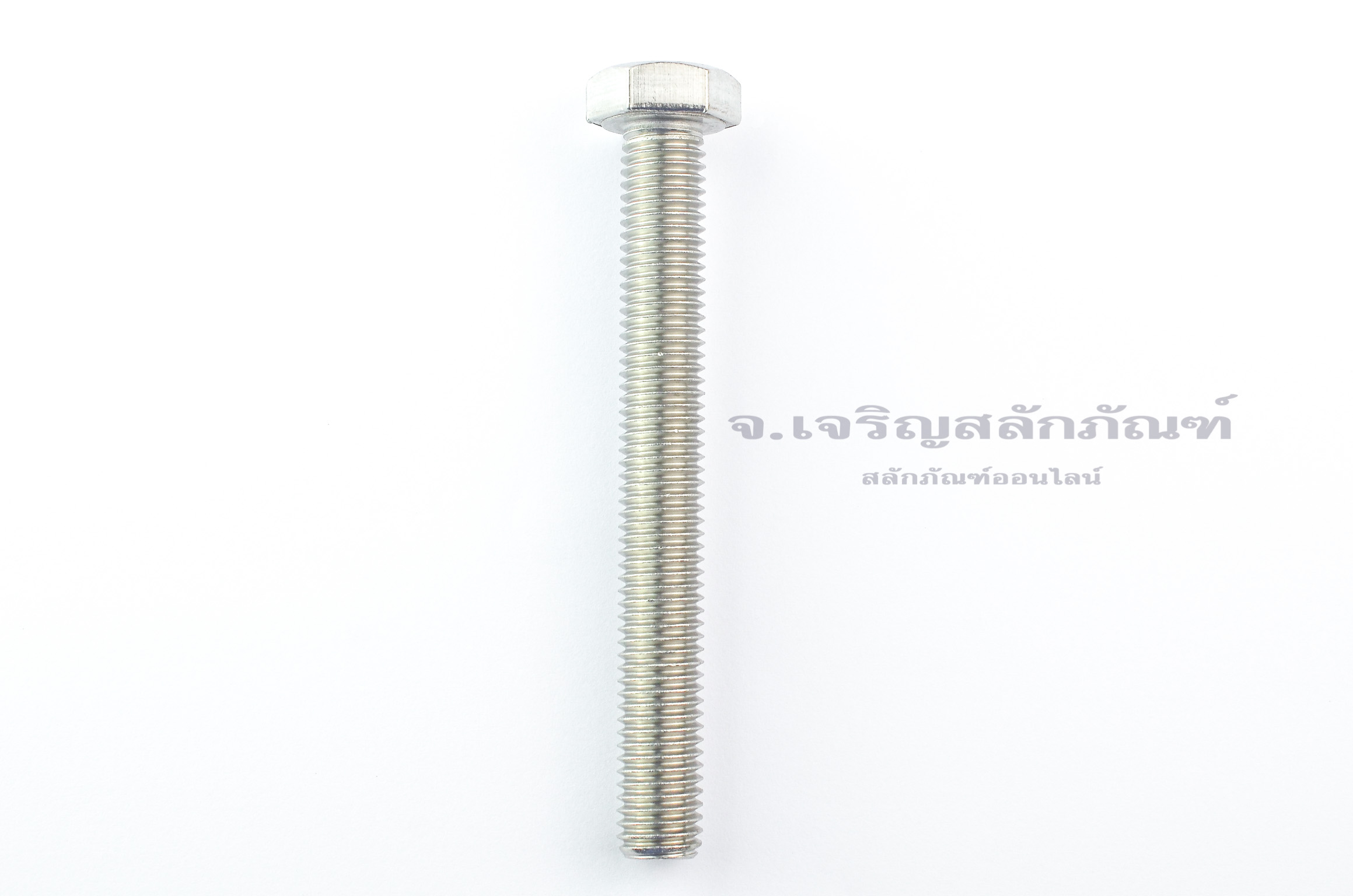 น็อตหัวเหลี่ยมสแตนเลส Stainless Steel Hex Bolt M12x100 - jspstore