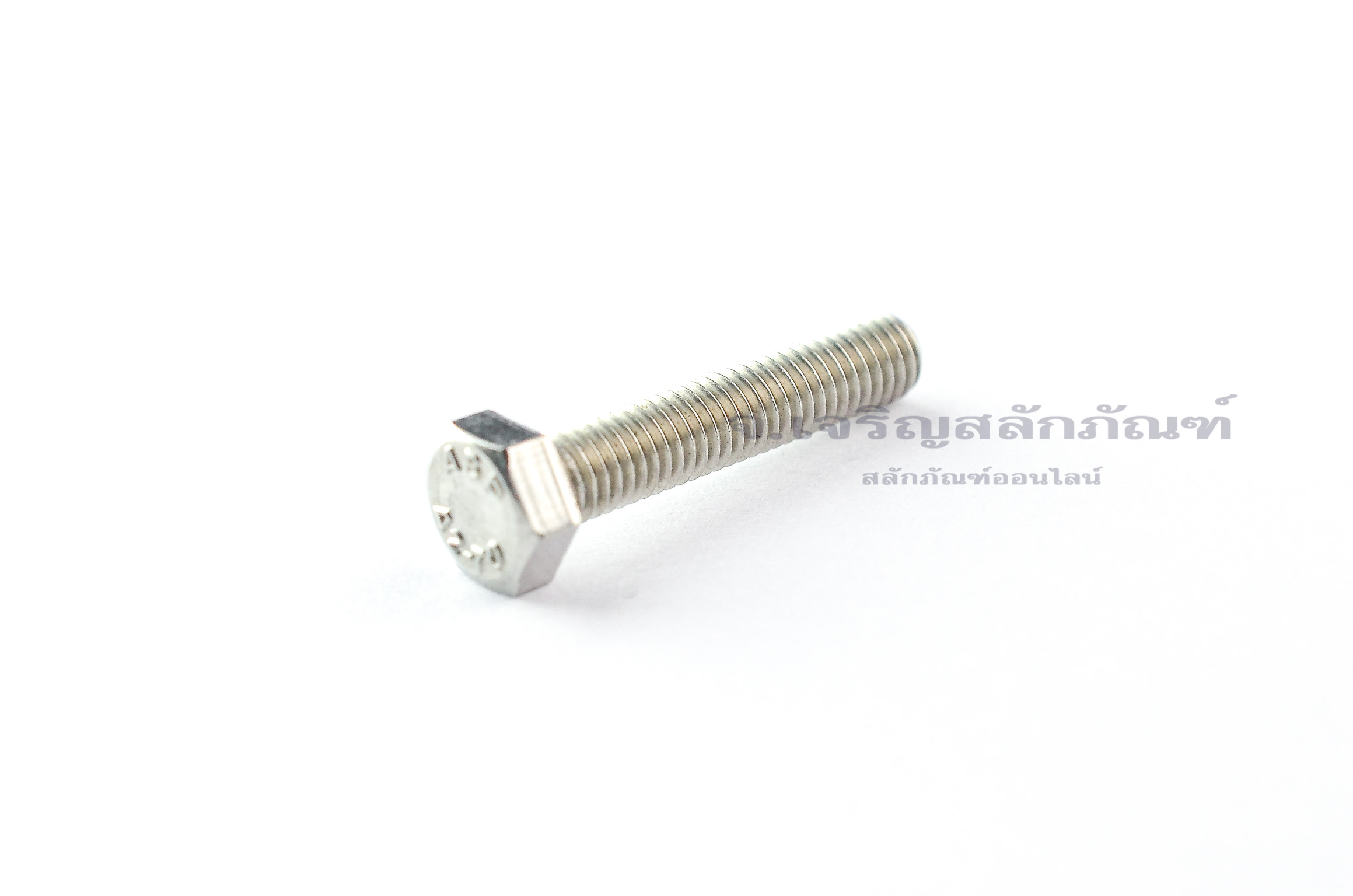 น็อตหัวเหลี่ยมสแตนเลส Stainless Steel Hex Bolt M5x25 - jspstore