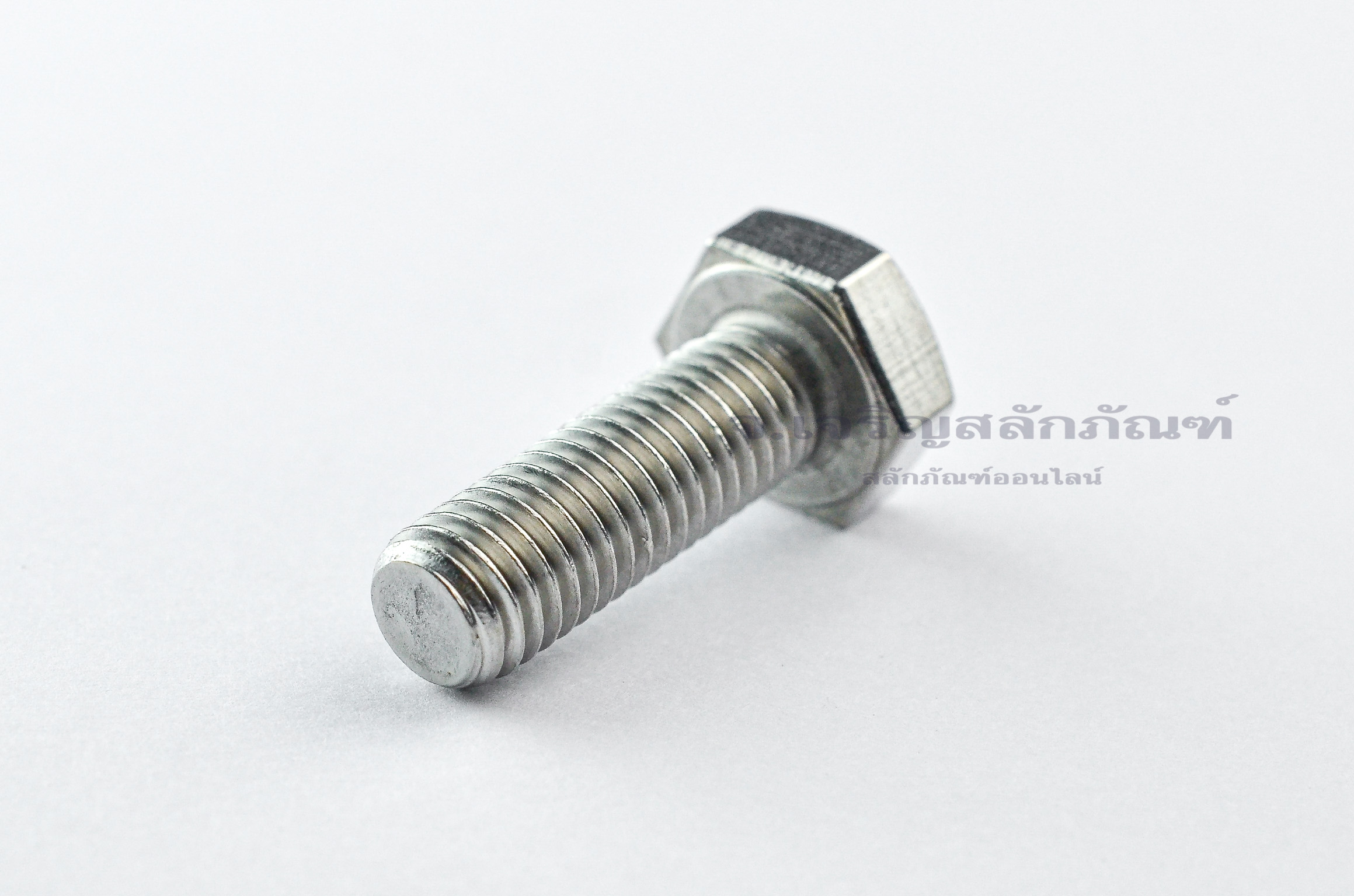 น็อตหัวเหลี่ยมสแตนเลส Stainless Steel Hex Bolt M10x30 - jspstore