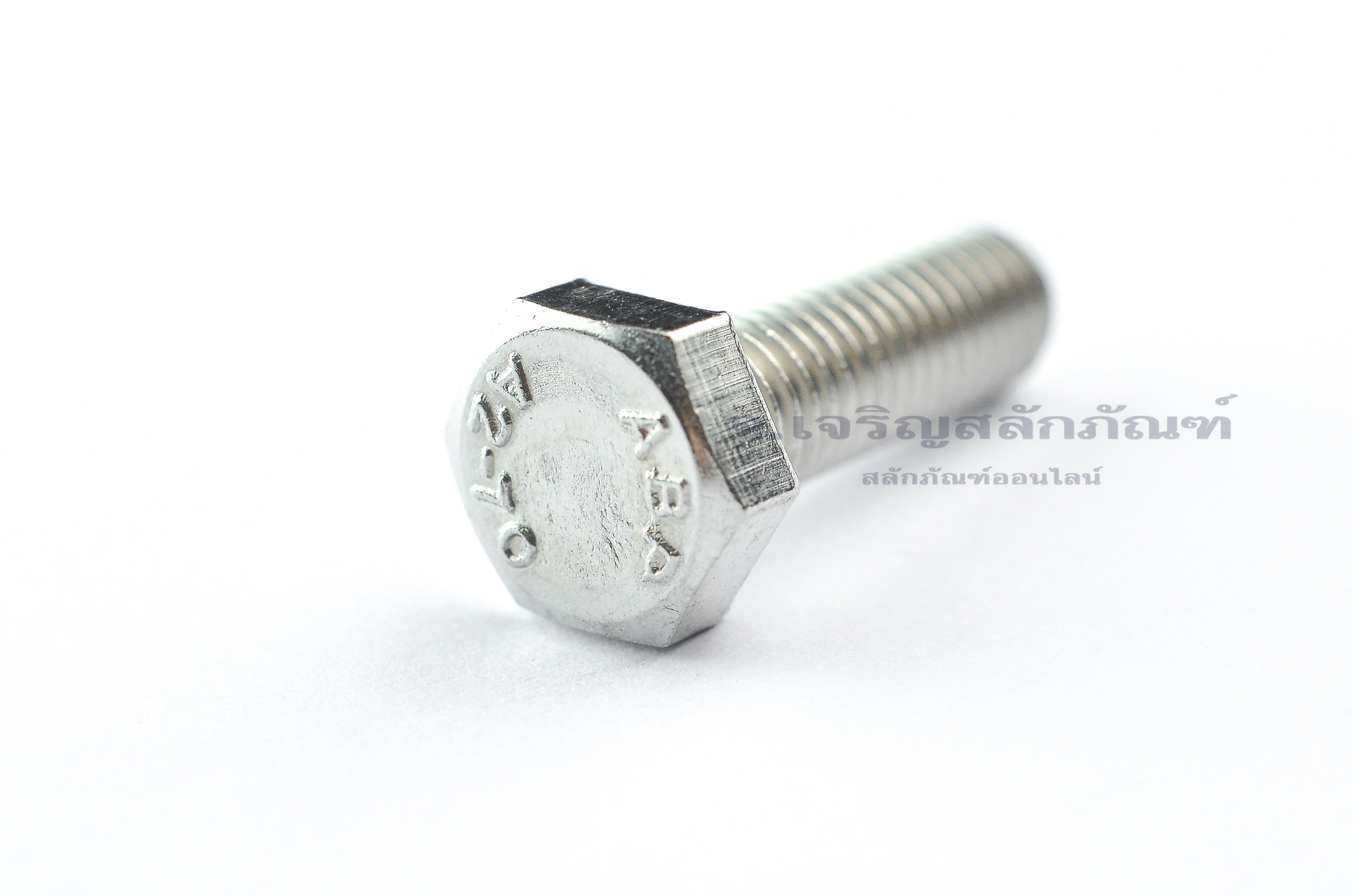 น็อตหัวเหลี่ยมสแตนเลส Stainless Steel Hex Bolt M8x25 - jspstore