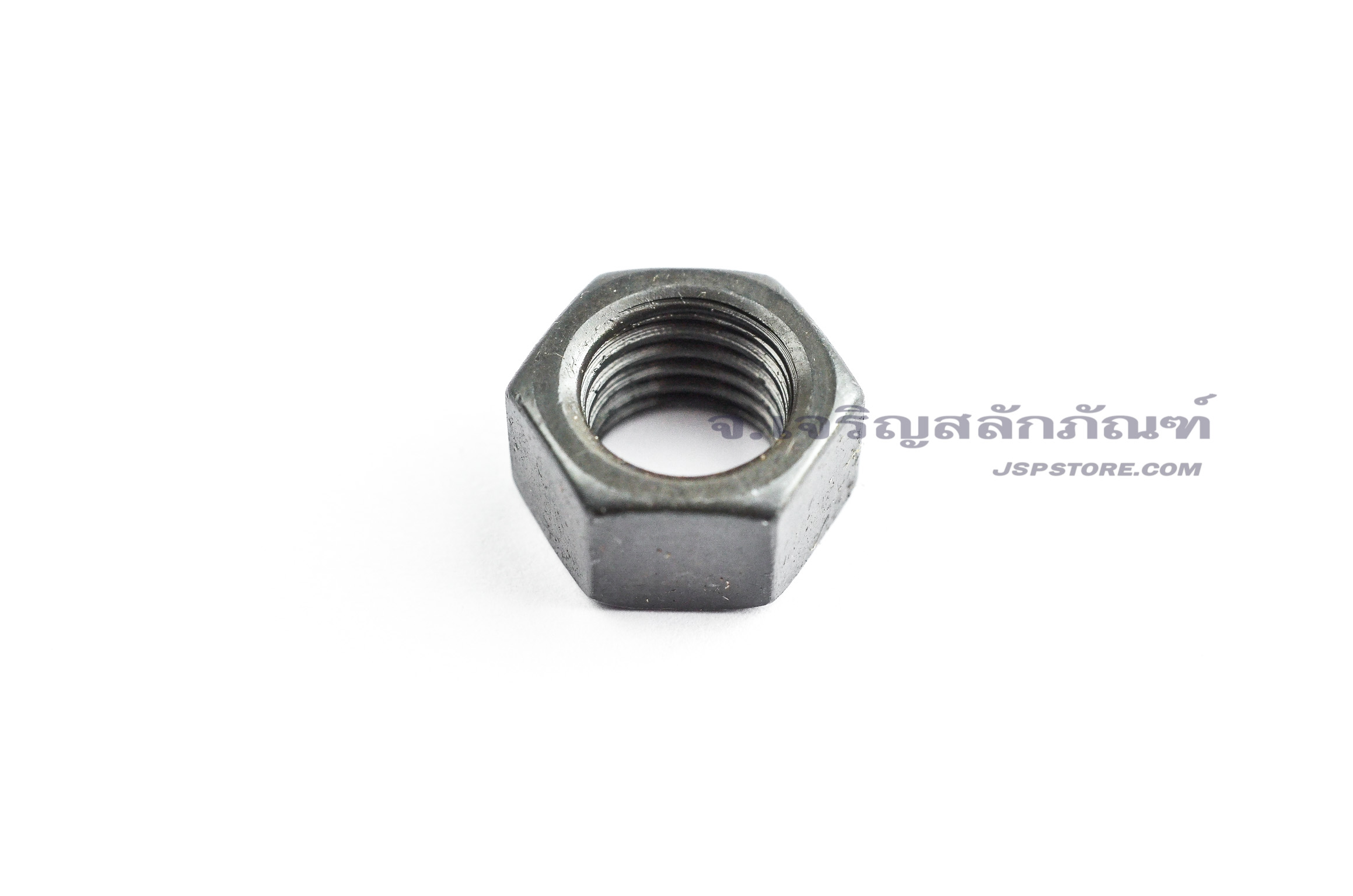 หัวน็อตดำ Hex Nut M12x1.25 (หัวน็อตเบอร์ 19) - jspstore