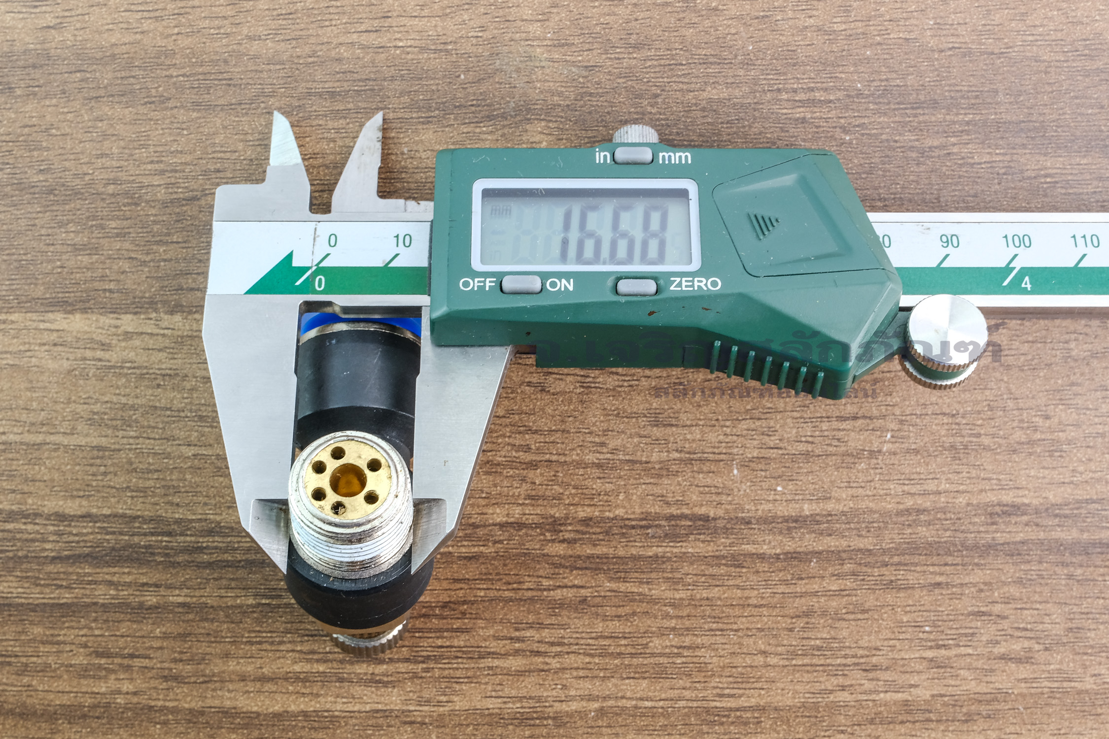 ข้อต่อวาล์วคอนโทรล ข้อต่อปรับลมเกลียวแป๊ป (เกลียวนอก x เสียบสาย) ขนาด 3 ...