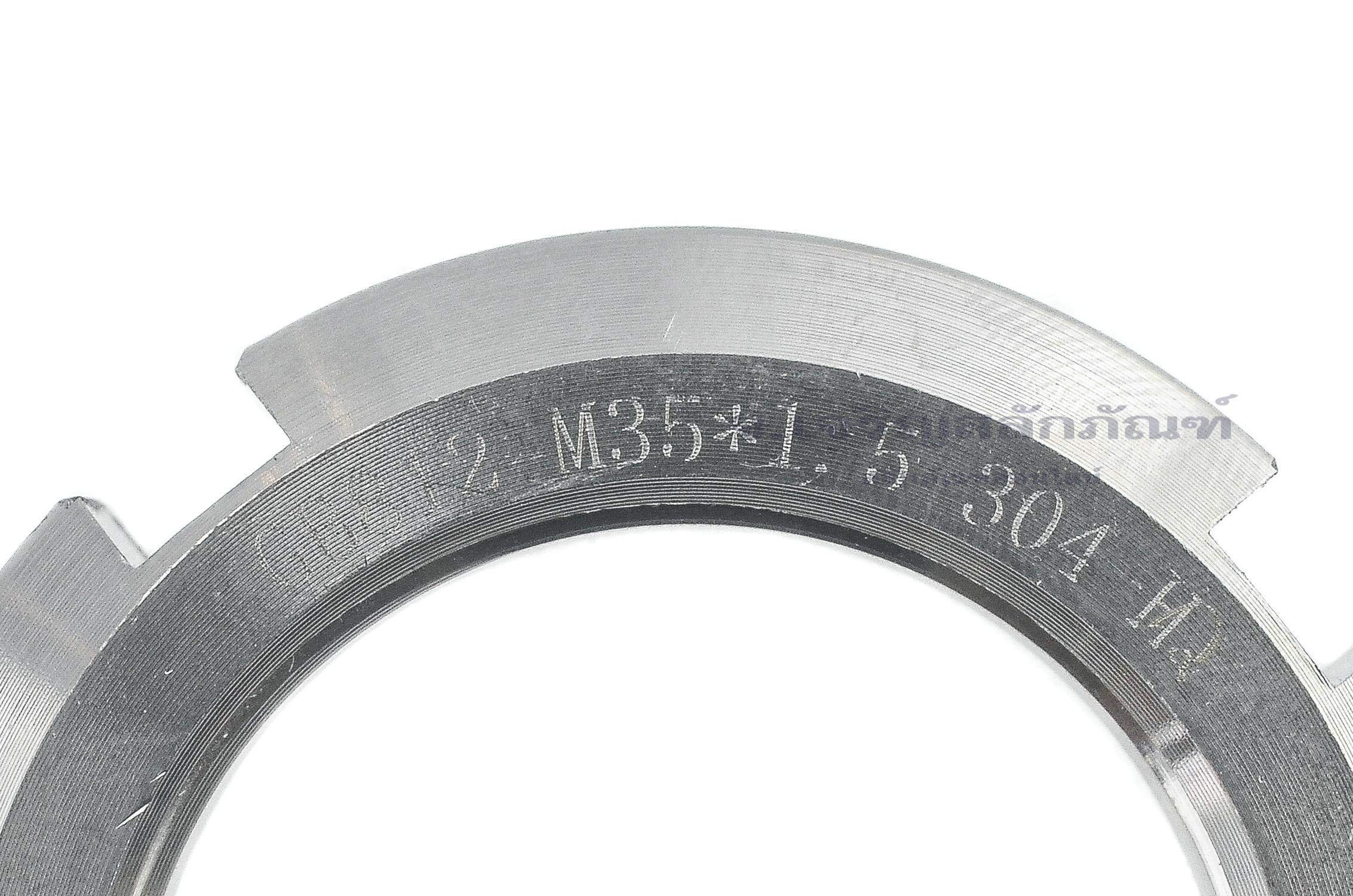 หัวน็อตล็อคสแตนเลส KM7 M35x1.5 KM Locking Nut - jspstore