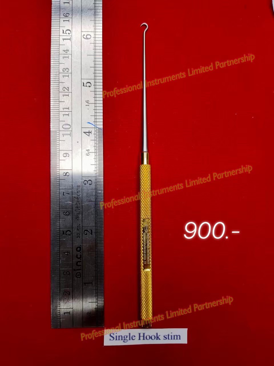 Single Hook Slim-Gold - professionalinstrumentsthailand