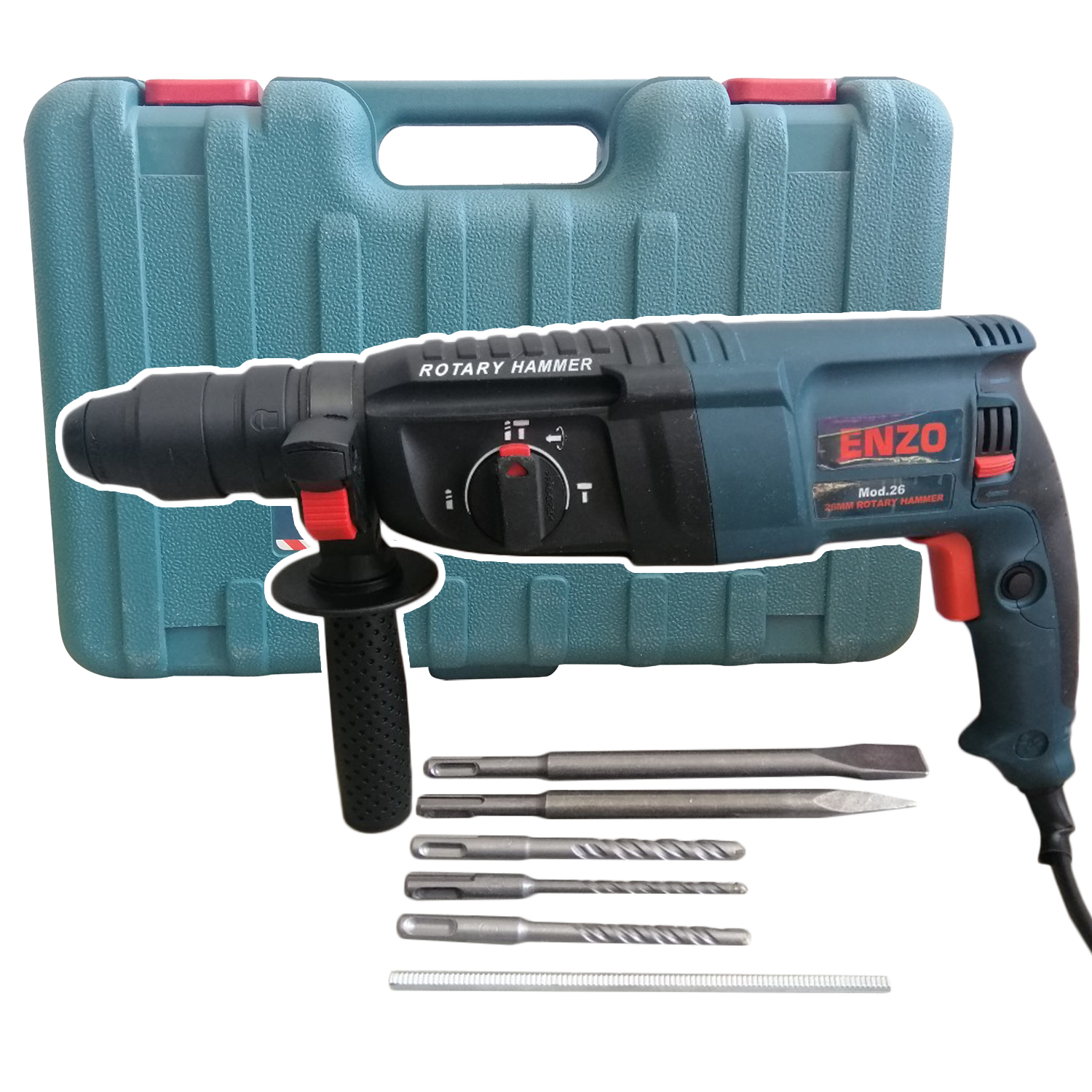 สว่านโรตารี่ 3 ระบบ 26 มม. Enzo Mod.26 - wongtools