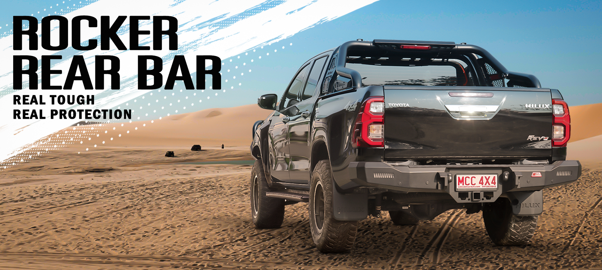 MCC4x4 - Front Bar, Rear Bar, Rear Carrier Bar, Side Steps