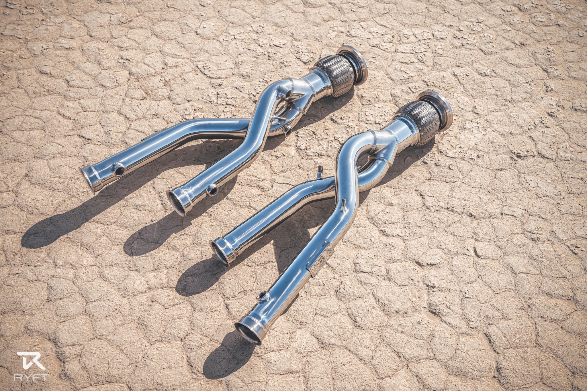 RYFT Lamborghini Aventador SV-J Catless Race Pipes - jpmautomotive