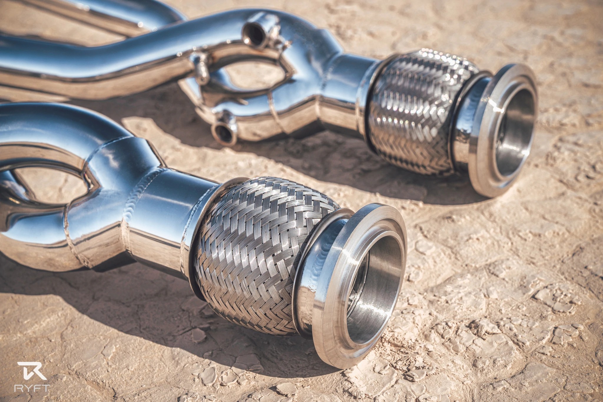 RYFT Lamborghini Aventador SV-J Catless Race Pipes - jpmautomotive