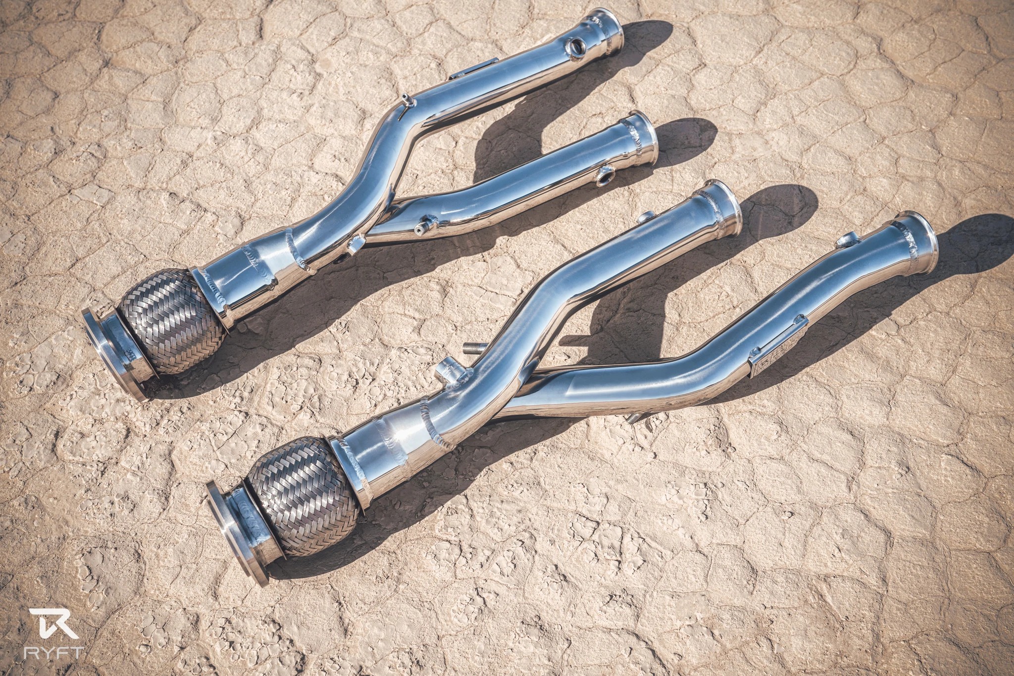 RYFT Lamborghini Aventador SV-J Catless Race Pipes - jpmautomotive