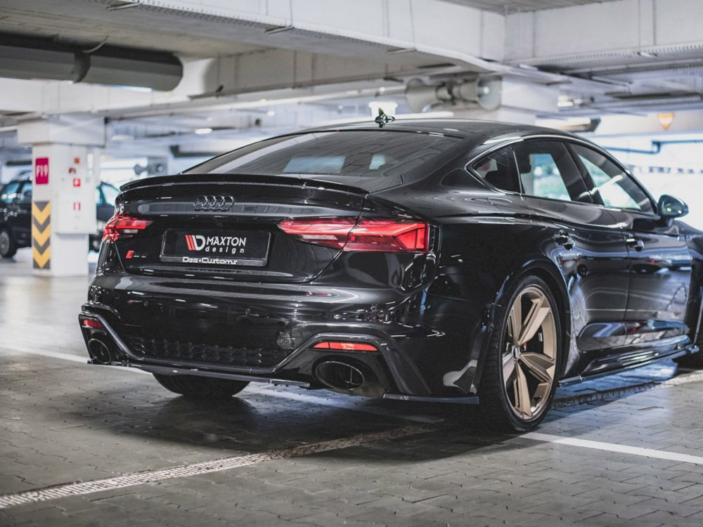 Maxton Design Audi Rs5 F5 Facelift (2020-) Central Rear Splitter ...