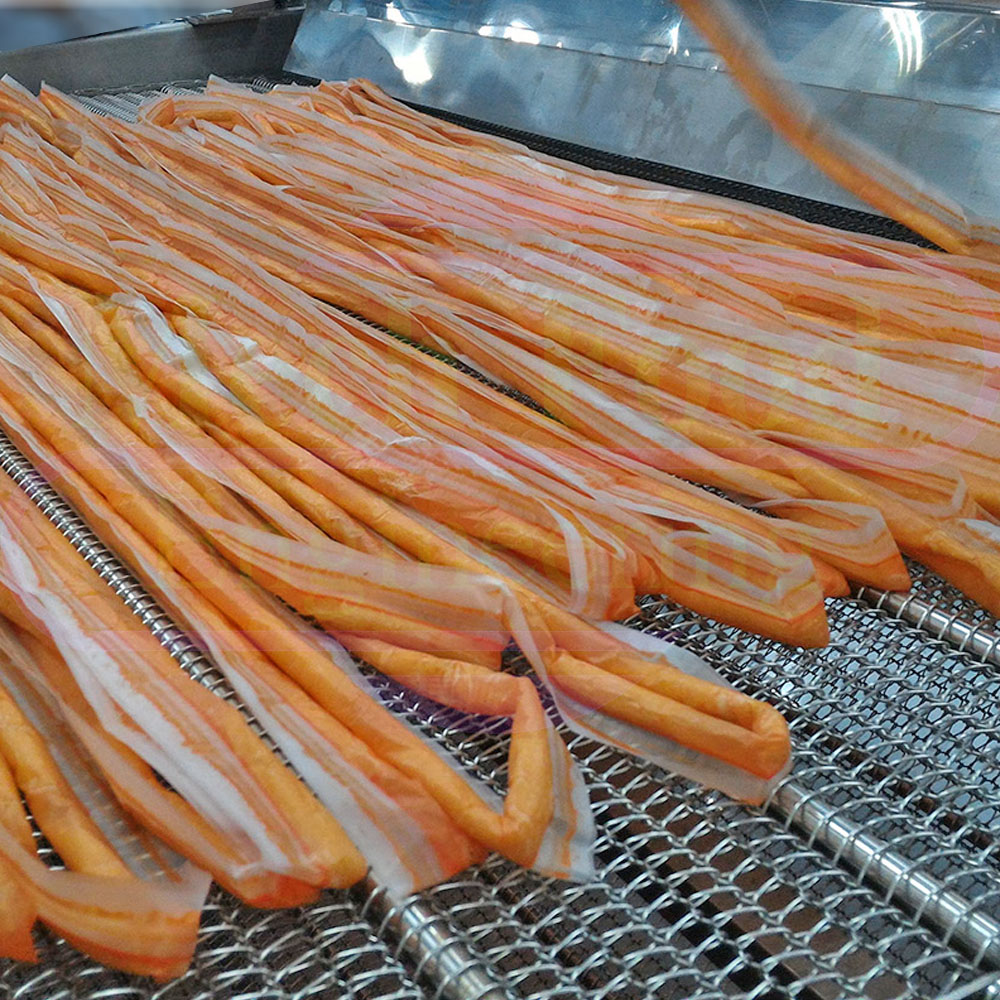 AUTOMATIC CRAB STICK FEEDING MACHINE - mechfood